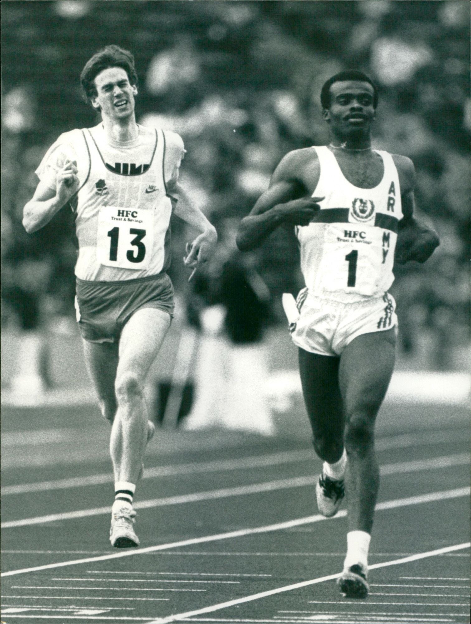 Kriss Akabusi, a 25-year-old athlete from London, is set to compete in