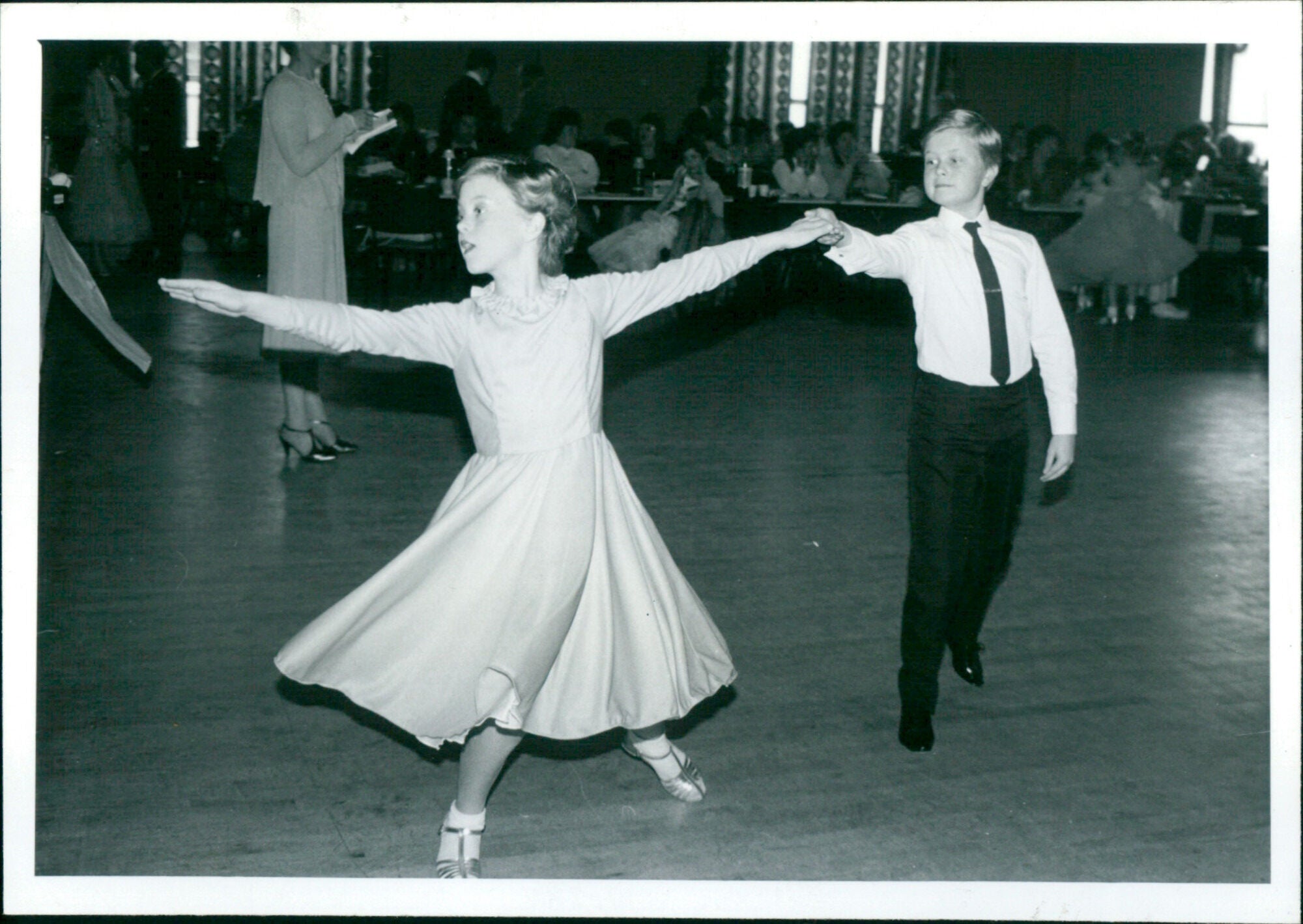 Paul Curran and Georgia Tomlin pose for a portrait during the filming