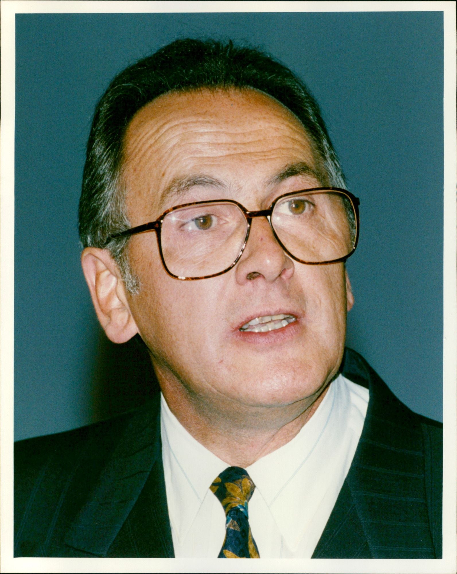 Labour MP for Copeland, John Cunningham, is pictured on September 30,