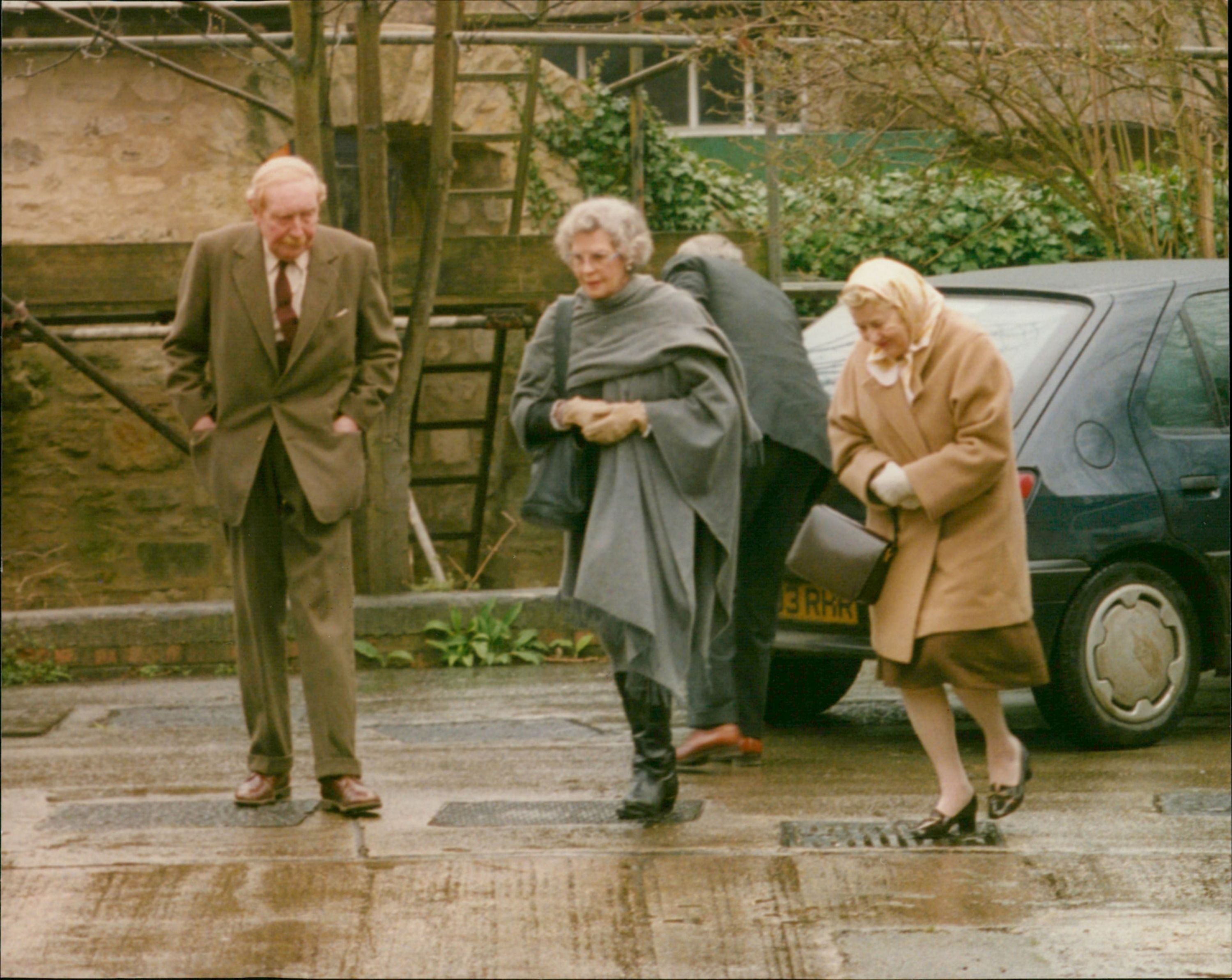 Major Richard Coke and Molly Coke - Vintage Photograph