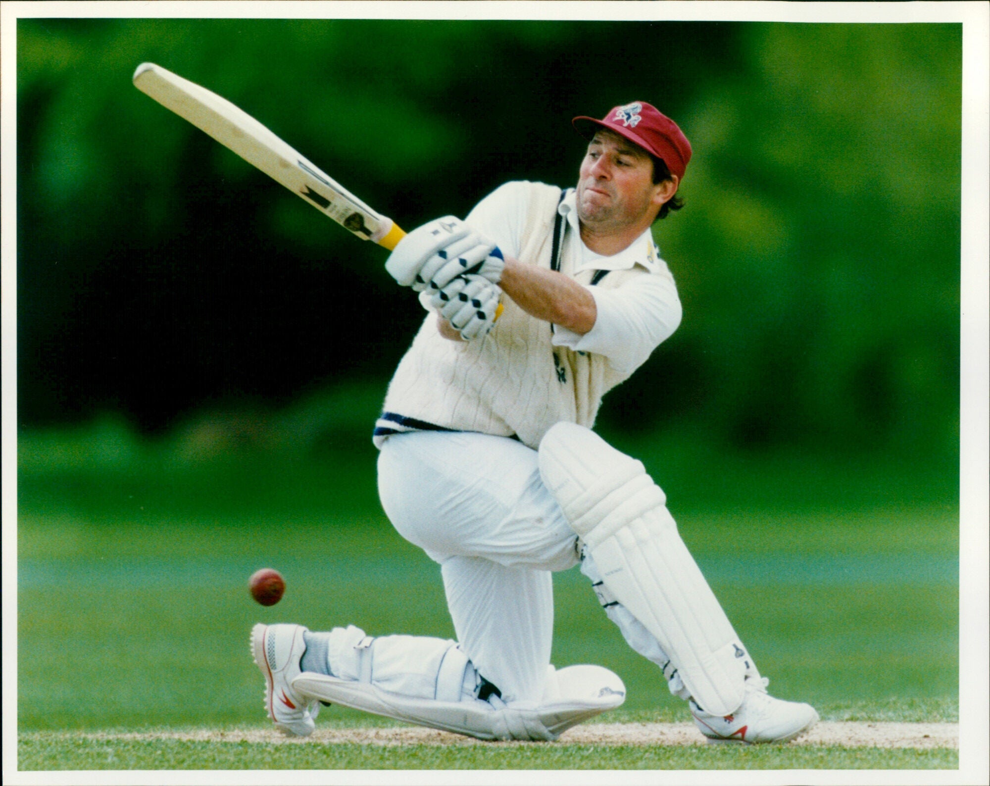 Kent County Cricket Club's Mark Benson in action during a match on Apr