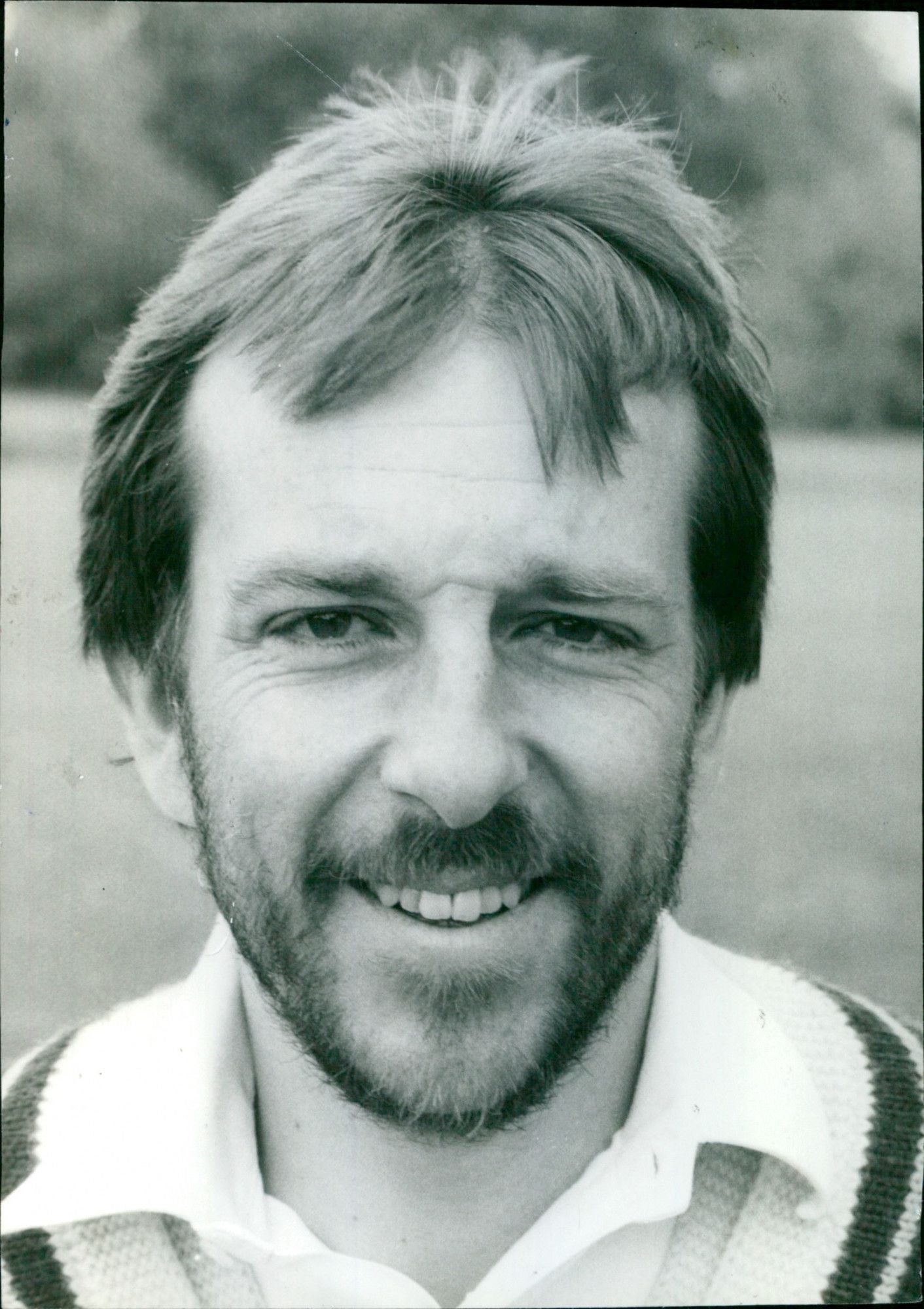 England cricketer Simon Porter celebrates winning the 1995 Ashes serie