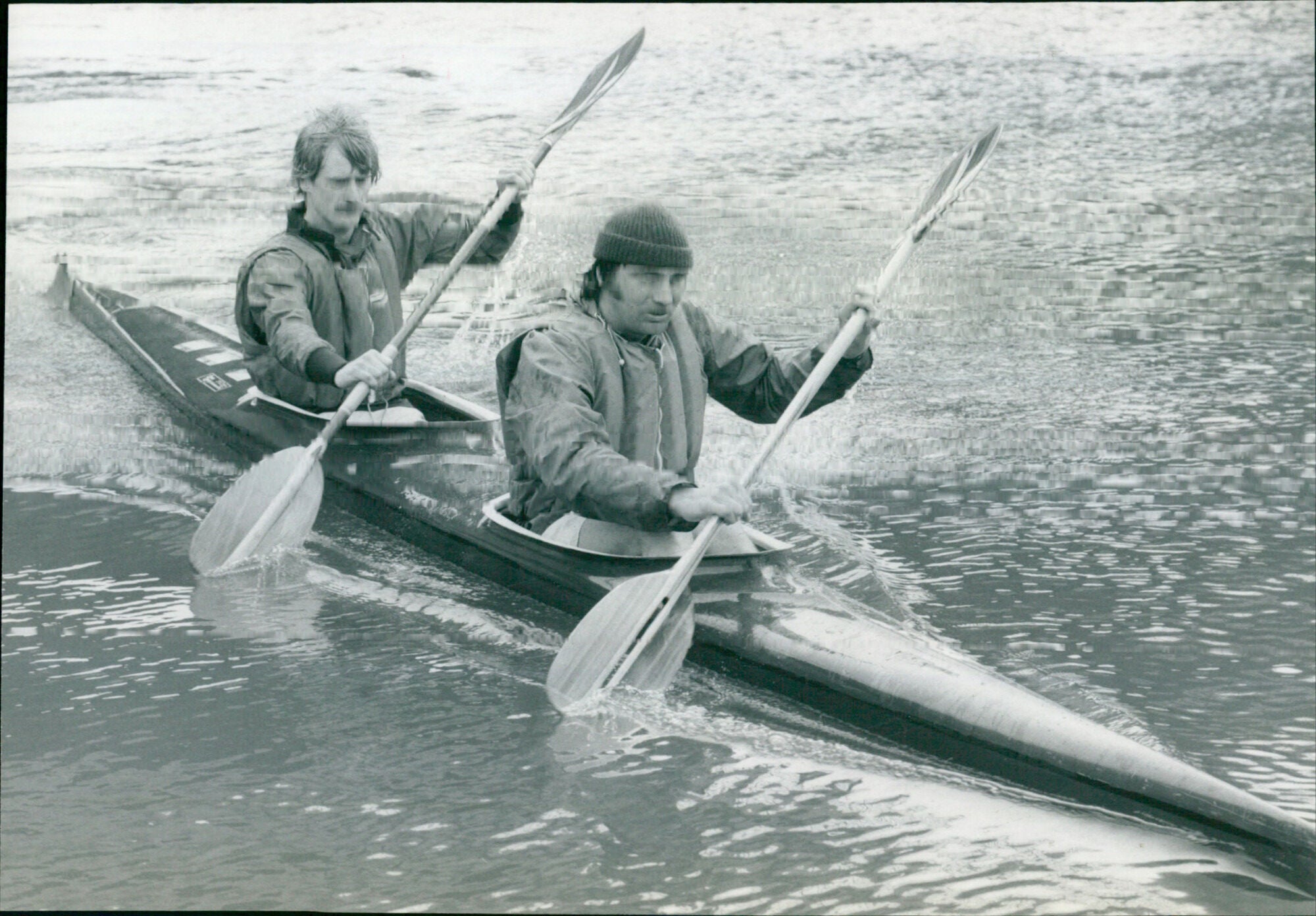 Tom Rose and Pete Rutherford - Vintage Photograph