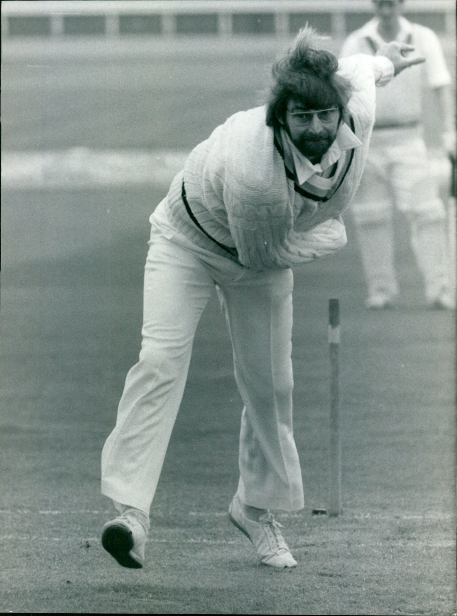 Chris Old, captain of Yorkshire County Cricket Club, poses for a photo