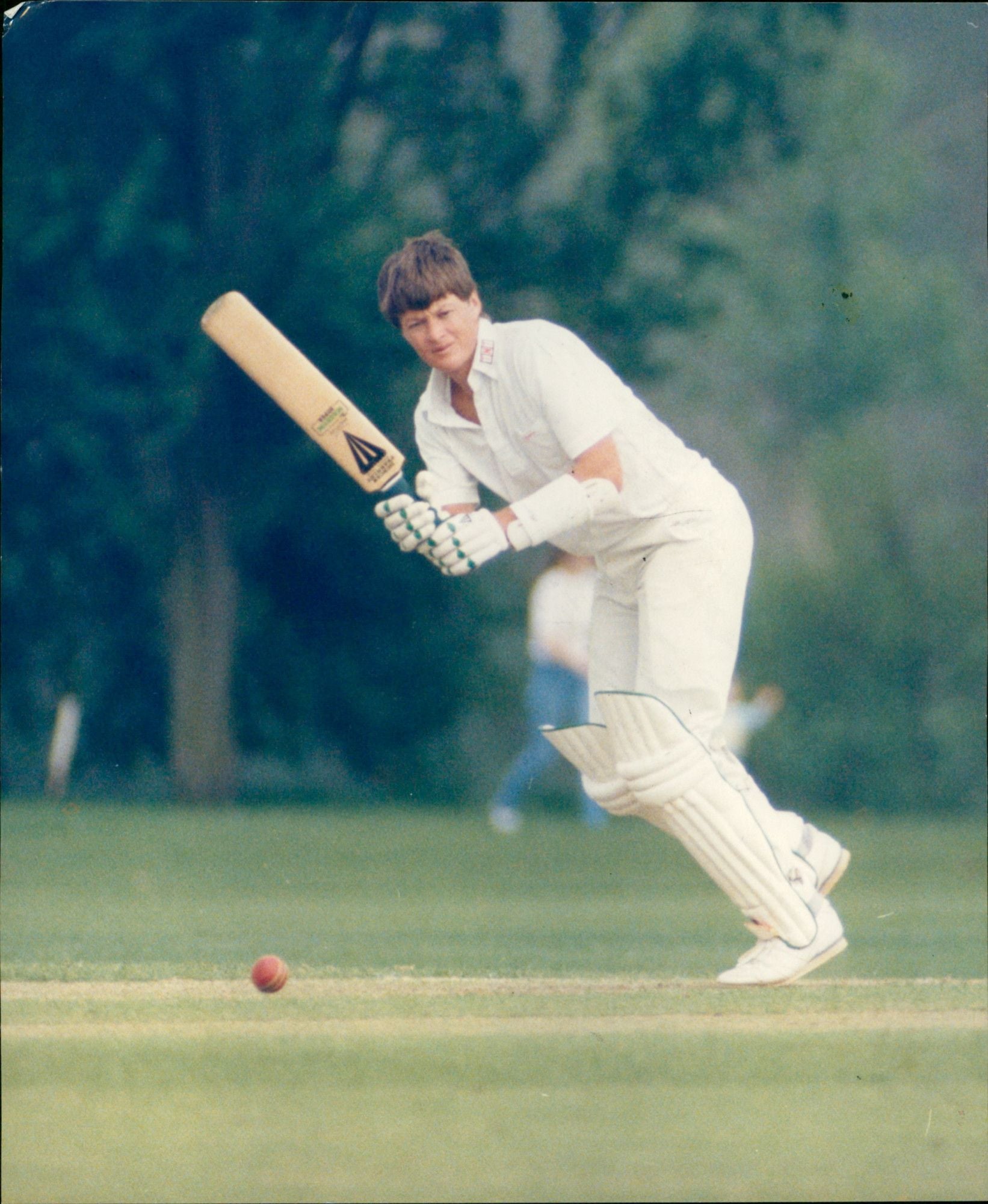 Oxford University student Paul Terry receiving praise from Captain Cha