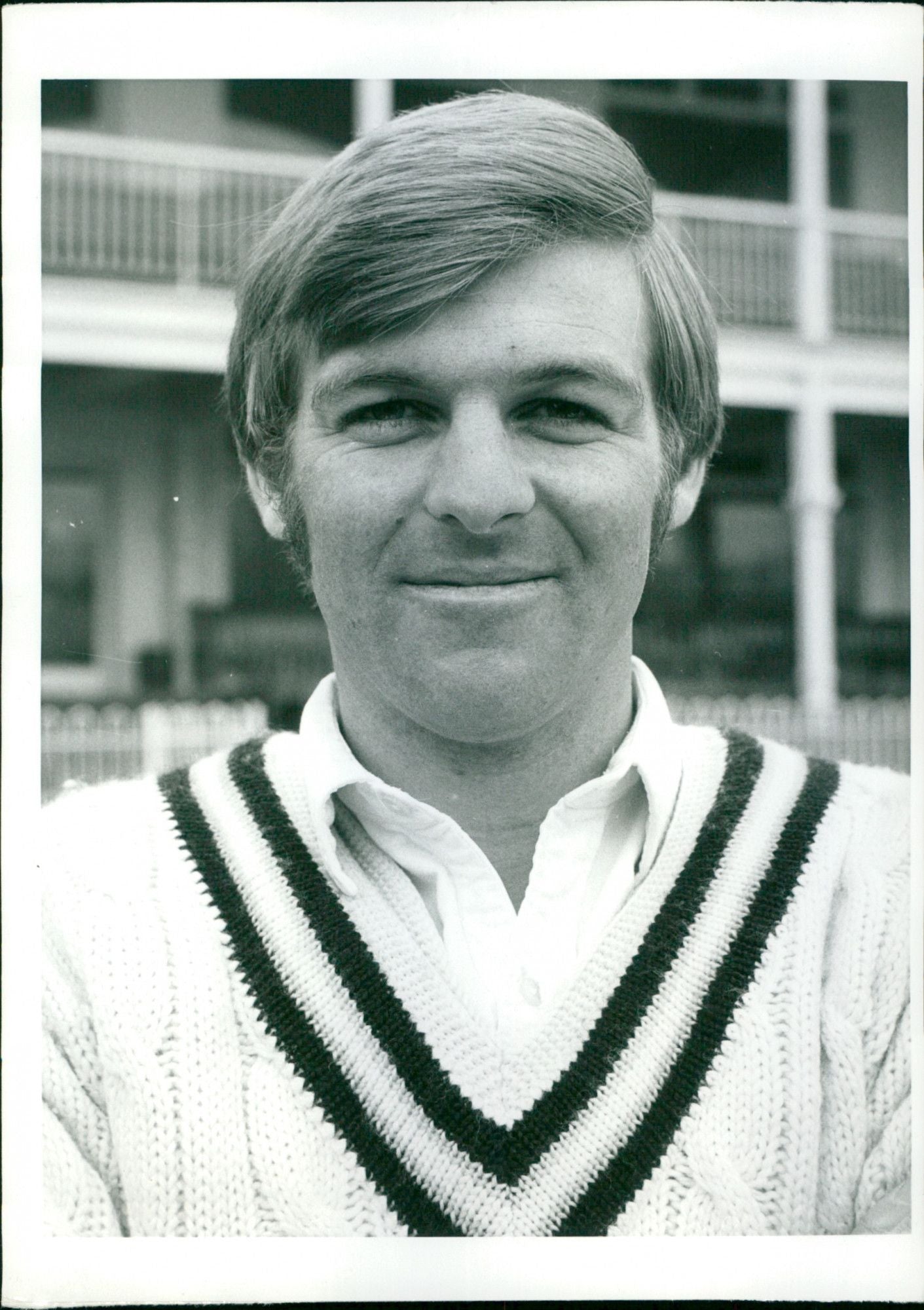 Hampshire's Trevor Edward Jesty poses for a photograph during his cric