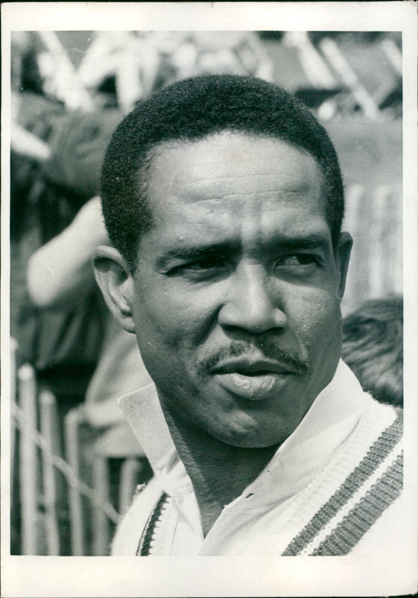 Sir Gary Sobers and cricket team up for Calypso Cricket in May 1969.