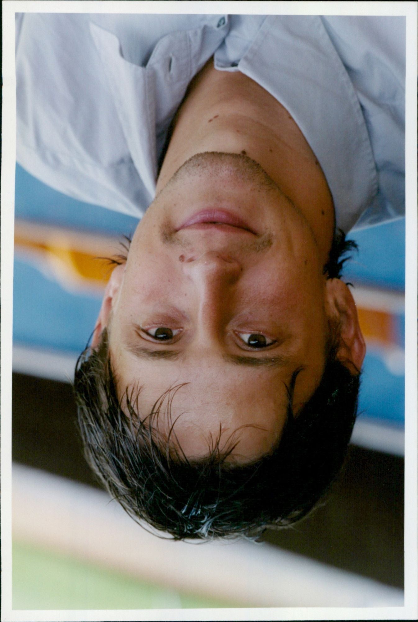 Oxford United's new signing Jon Richardson is presented by the club.