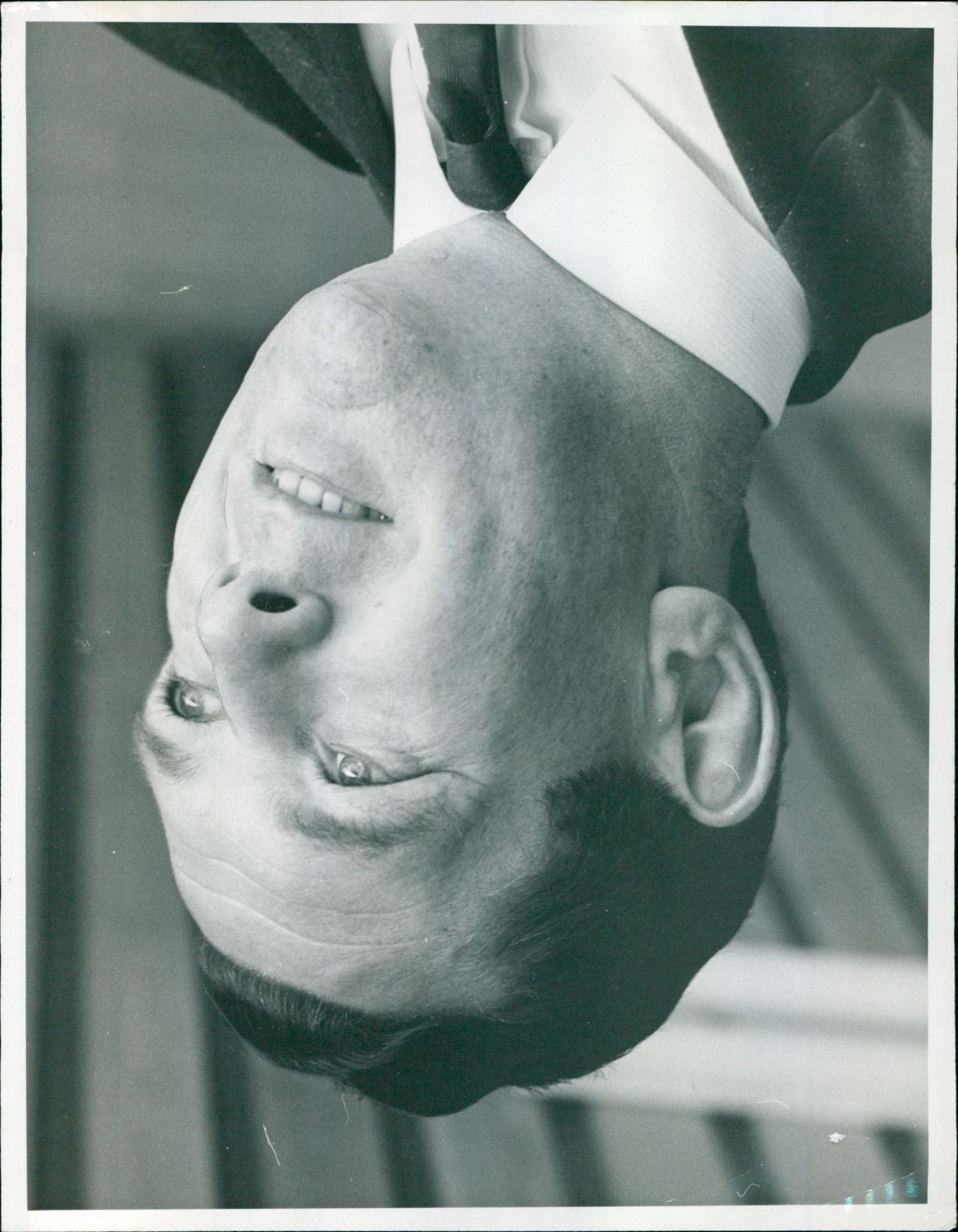 Arthur Rowley, manager of Shrewsbury Town Football Club, poses for a p