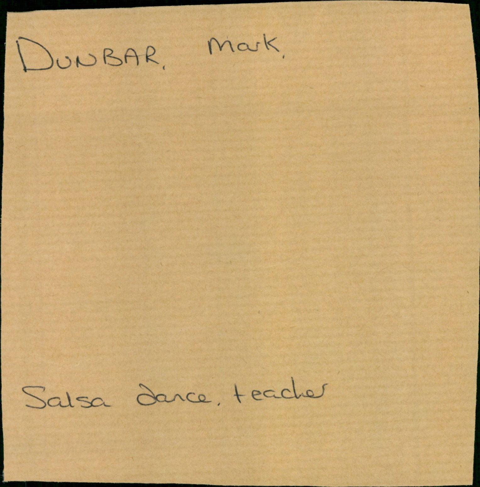 Mark Dunbar, a salsa dance teacher, teaches a class in a studio. - Vin