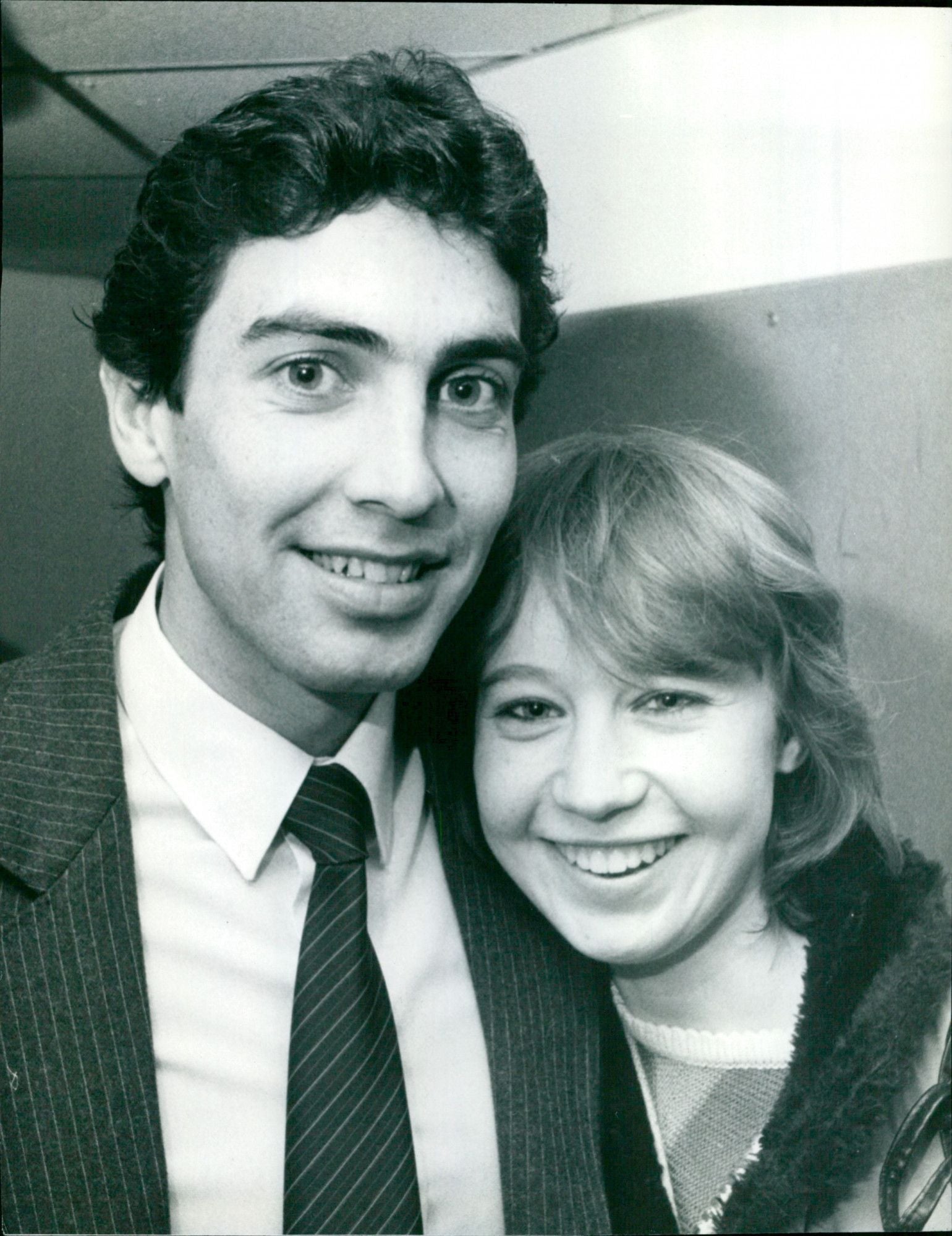 UTD's new signing Peter Rhodes-Brown and wife at their home. - Vintage