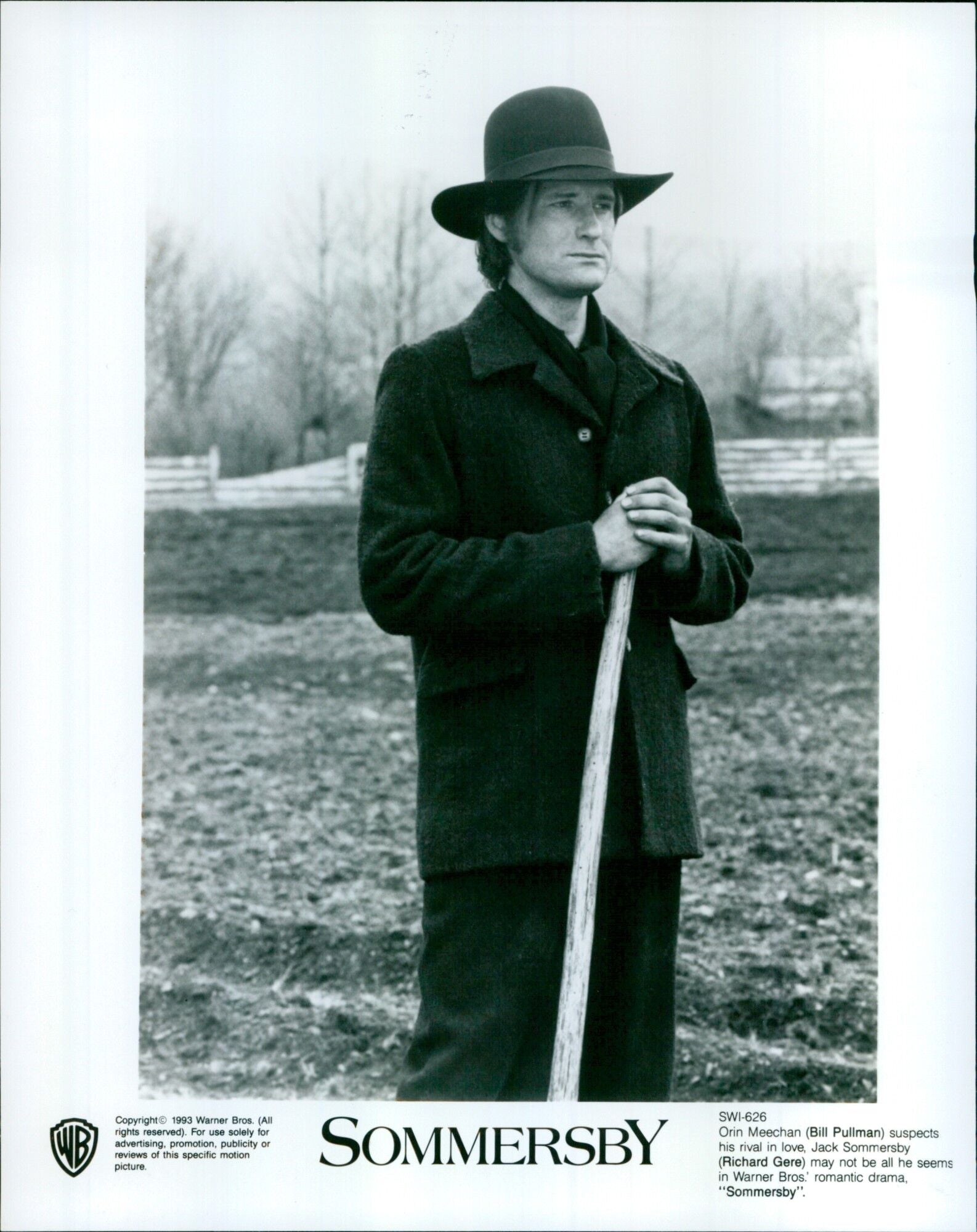 Orin Meechan (Bill Pullman) and Jack Sommersby (Richard Gere) in a sce