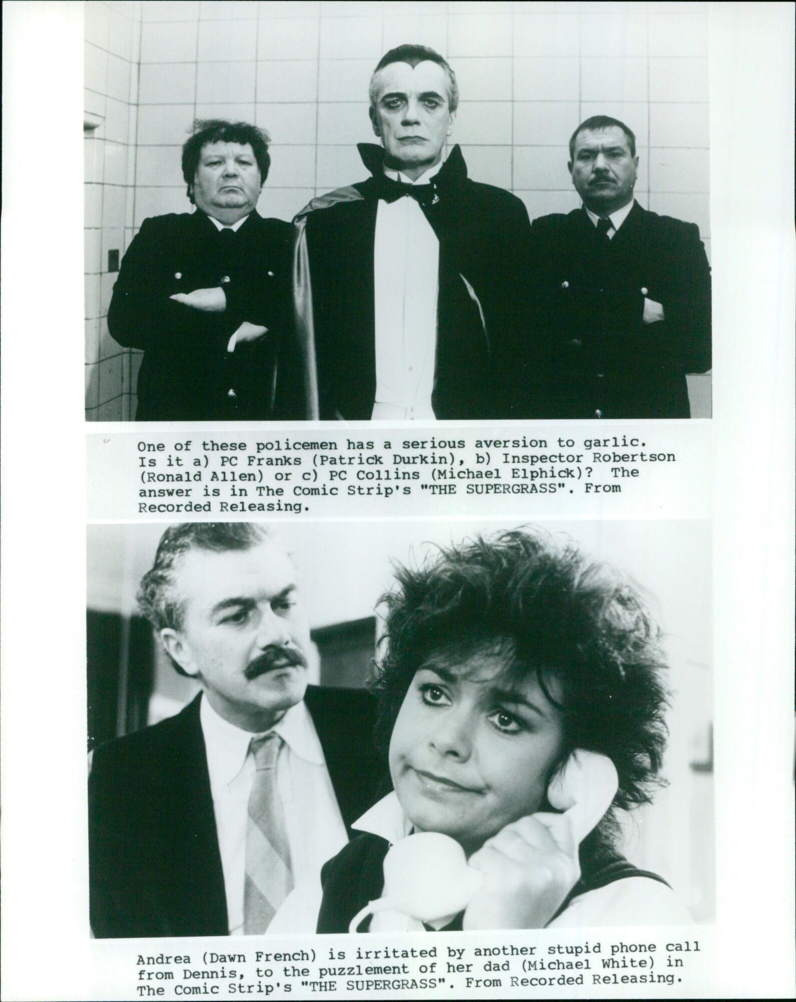 Patrick Durkin and Michael White - Vintage Photograph