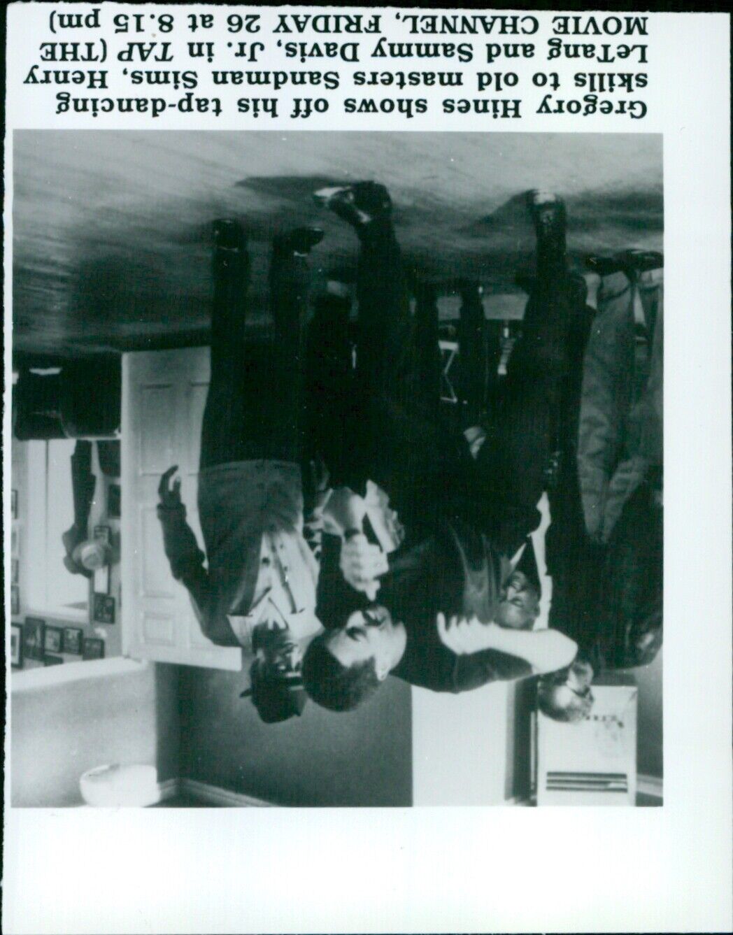 Tap-dancing legends Gregory Hines, Sandman Sims, Henry LeTang, and Sam