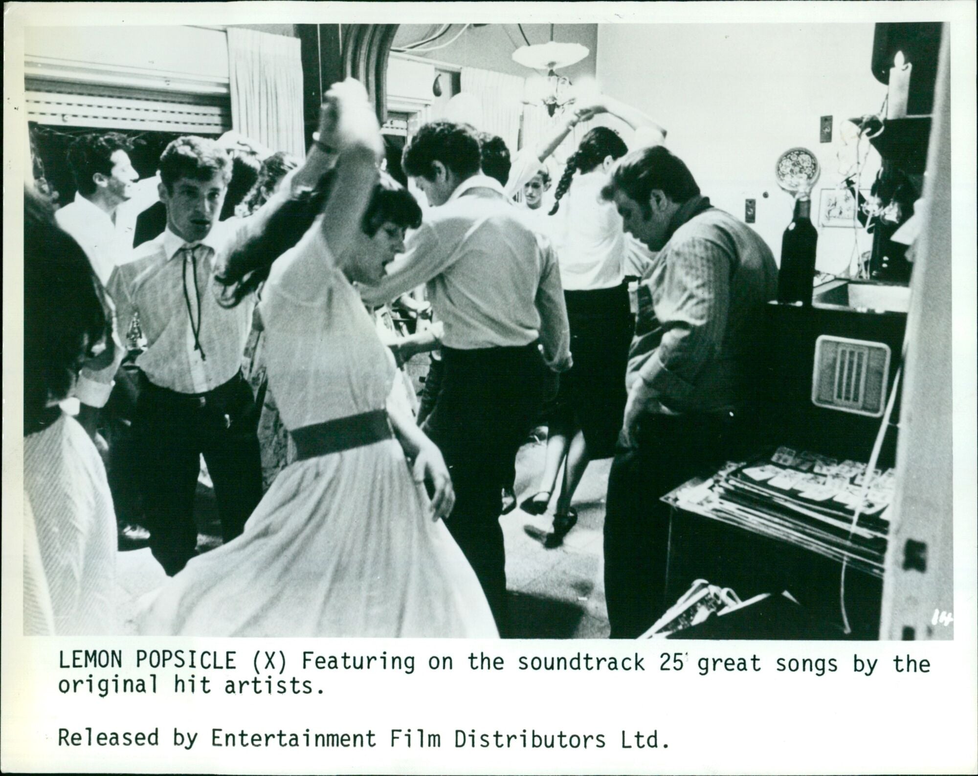 A scene from the 1979 movie "Lemon Popsicle". - Vintage Photograph