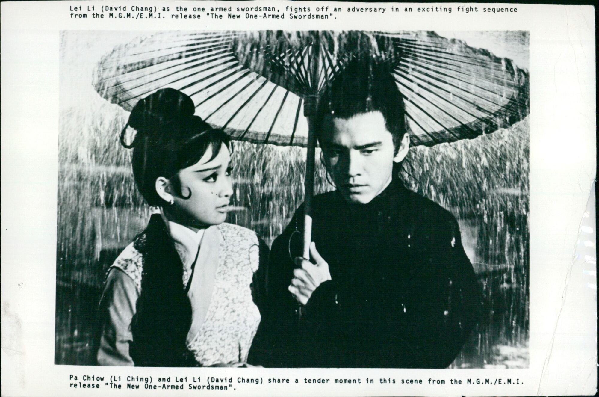 Li Ching and David Chiang - Vintage Photograph