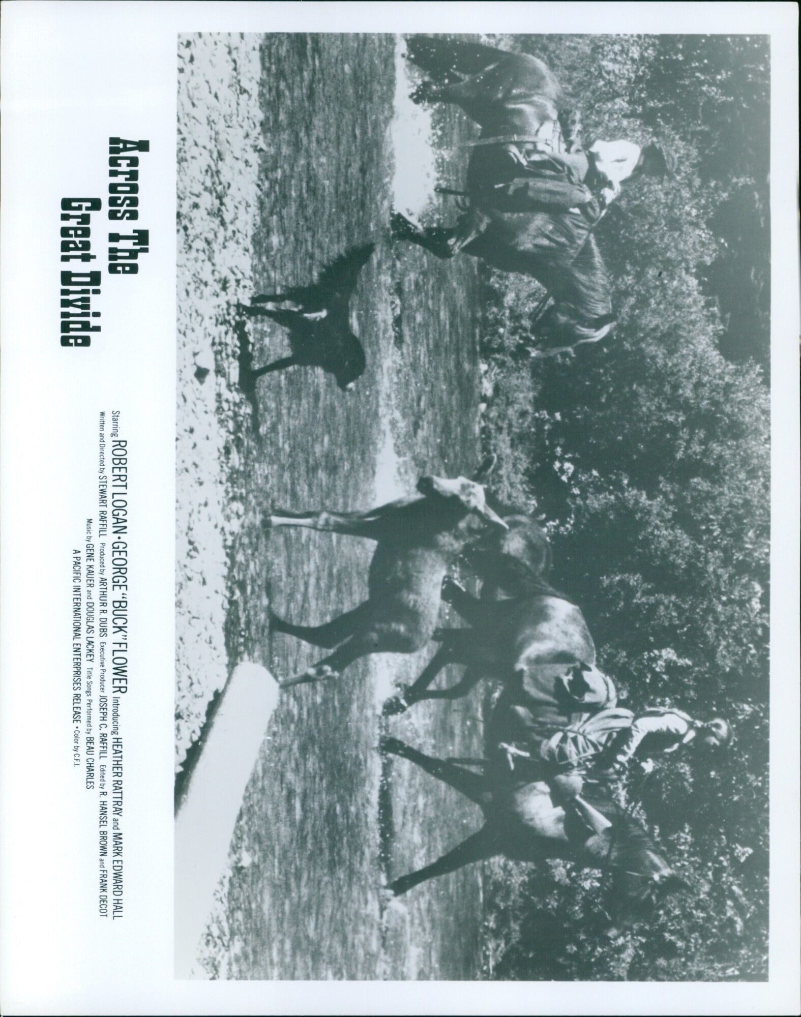 Actor Robert Logan, actress Heather Rattray, and actor Mark Edward Hal