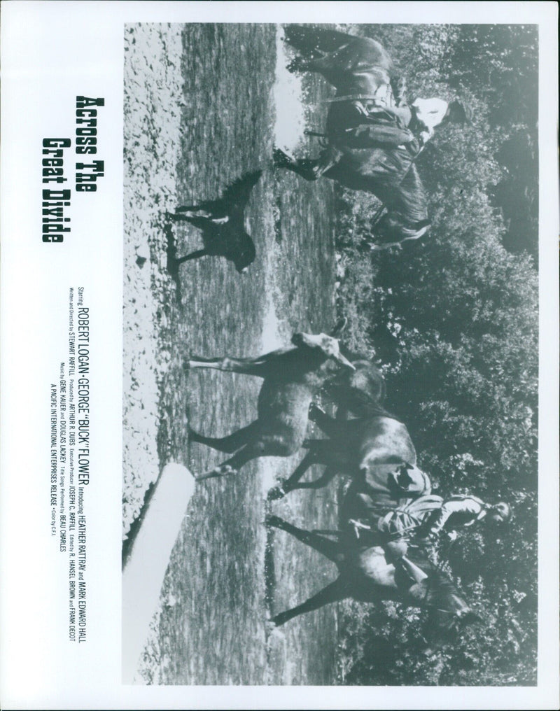Actor Robert Logan, actress Heather Rattray, and actor Mark Edward Hal