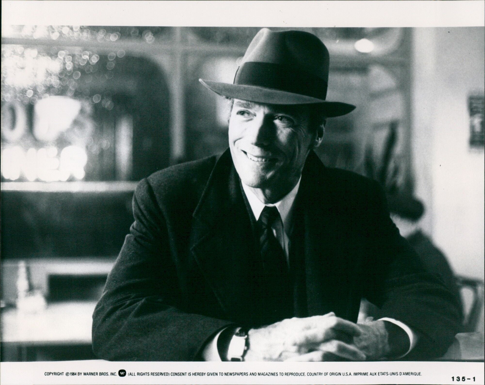 Actor Danny DeVito is seen in his dressing room on the set of the Warn
