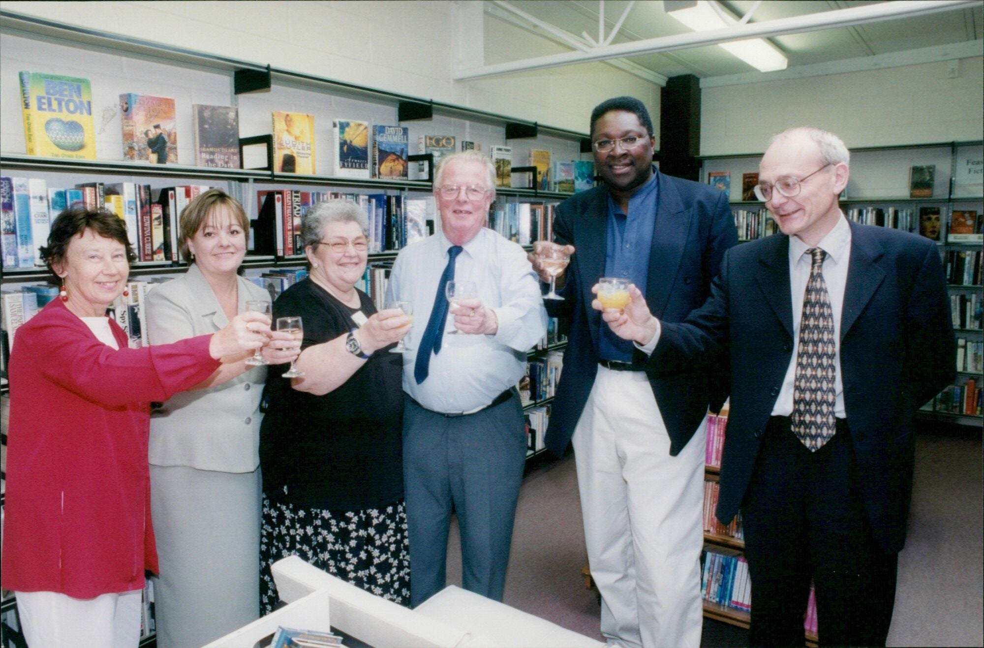Celebrating 25 years of Berinsfield Library in Oxfordshire. - Vintage