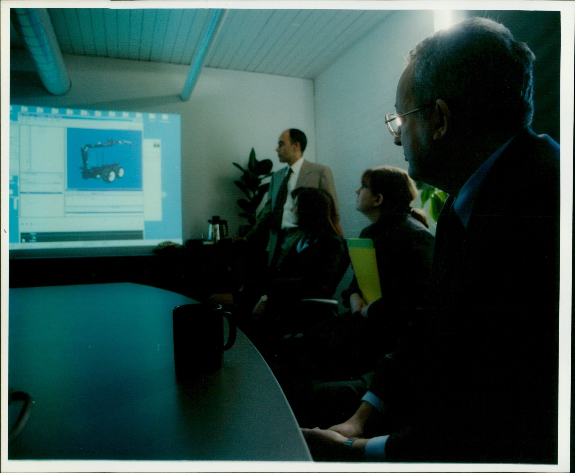 Lord Sainsbury presents awards at MathEngine presentation. - Vintage P