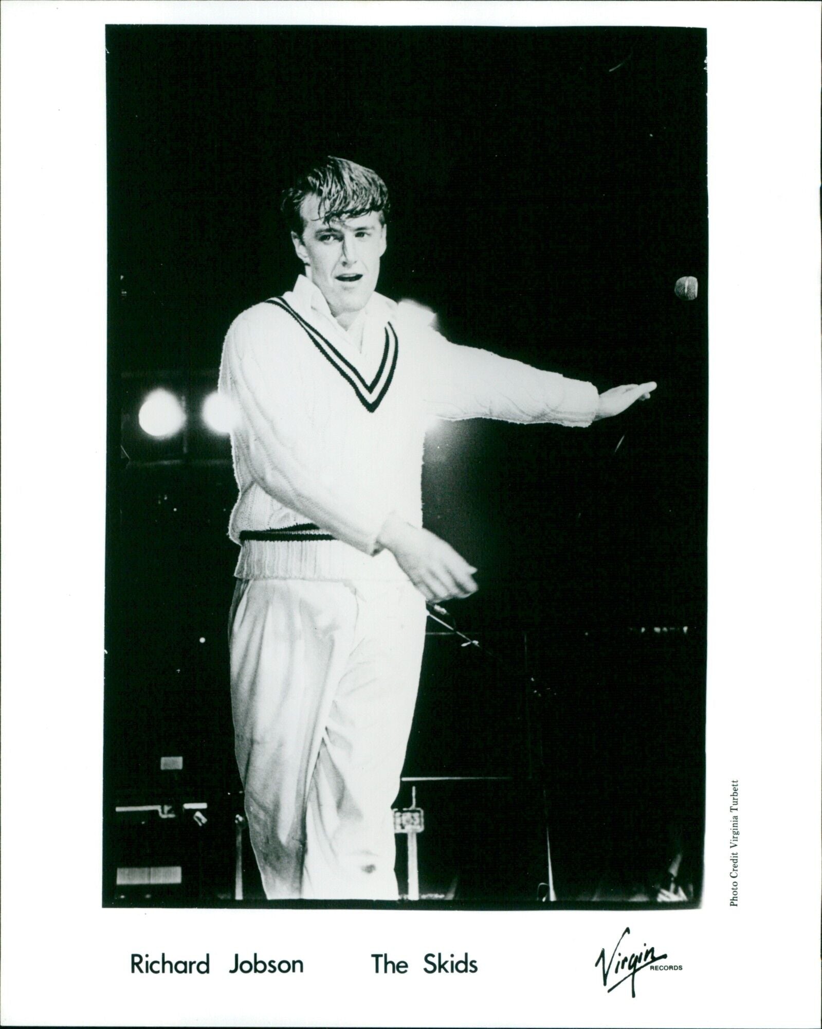 Scottish punk rock band The Skids performing in 1980. - Vintage Photog