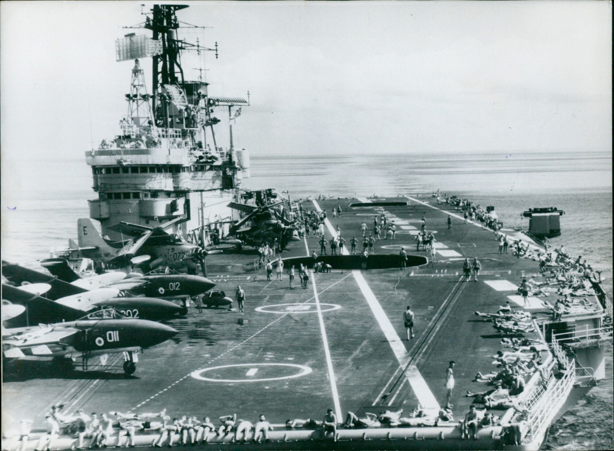 HMS Ark Royal - Vintage Photograph