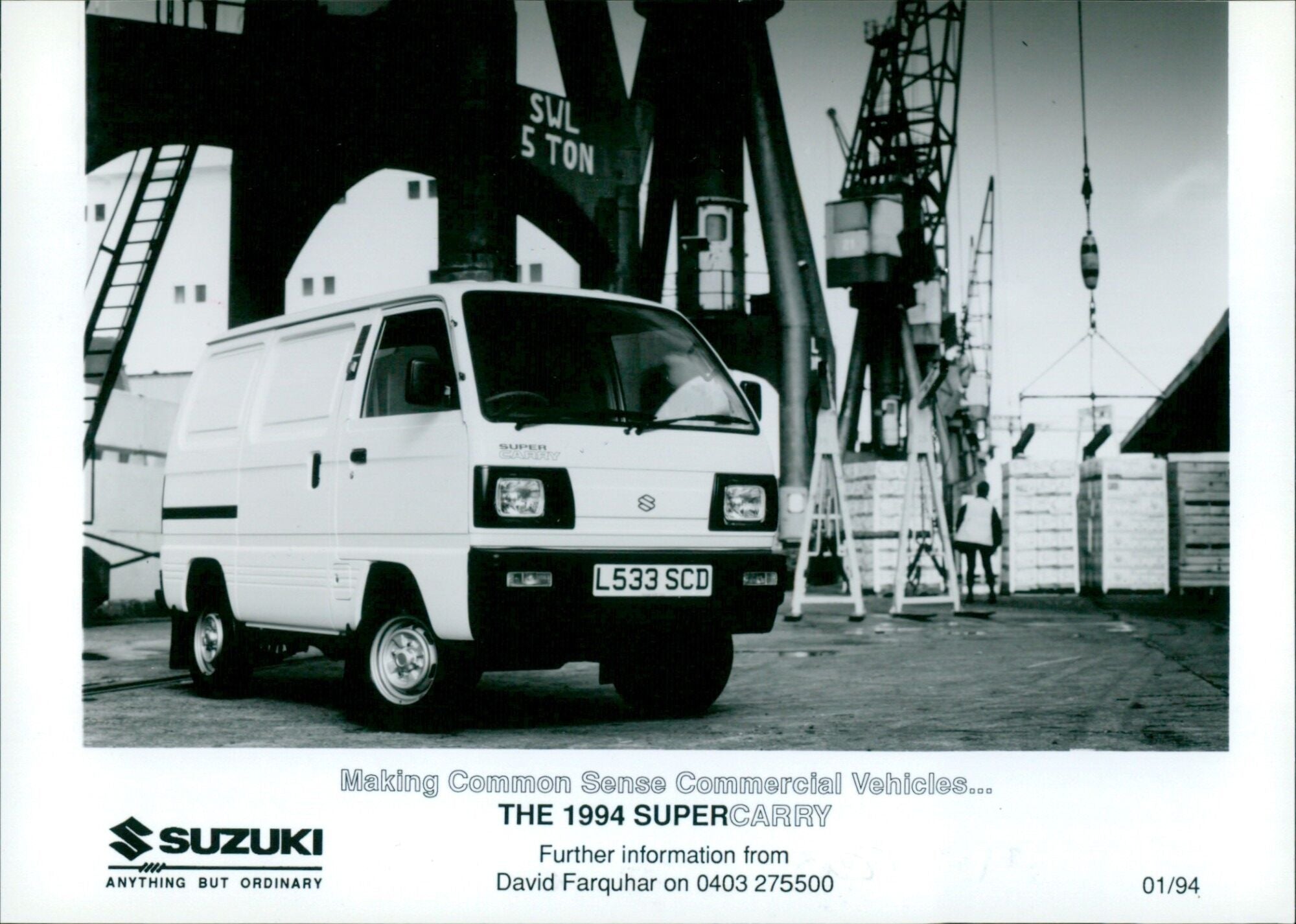 SUZUKI SUPERCARRY - Vintage Photograph