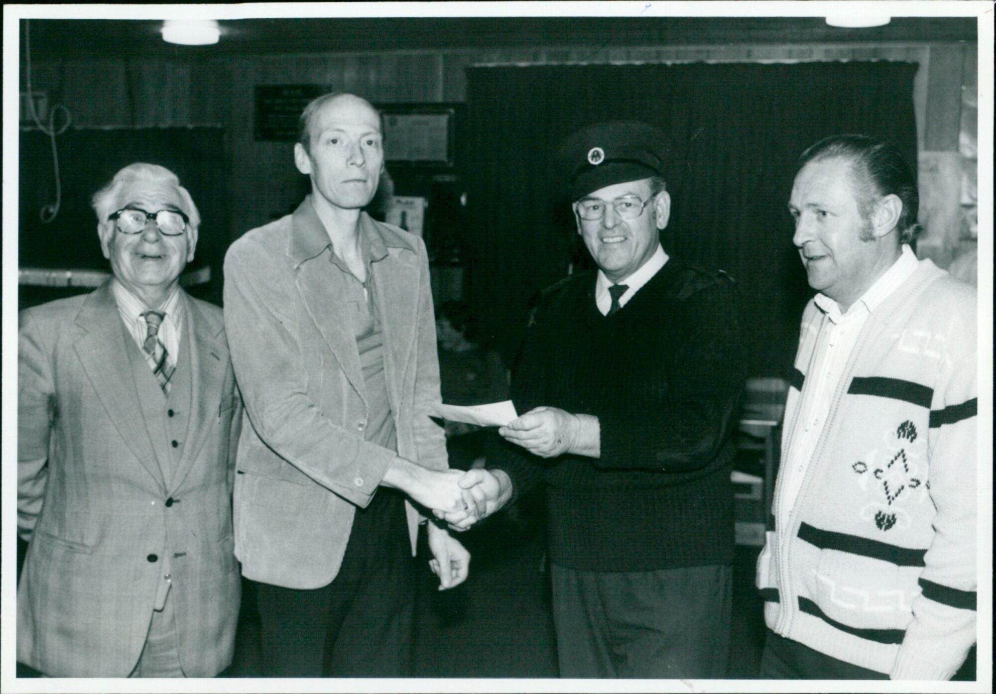 Treasurer of the Aunt Sally section of the Highfield Social Club, Mr J