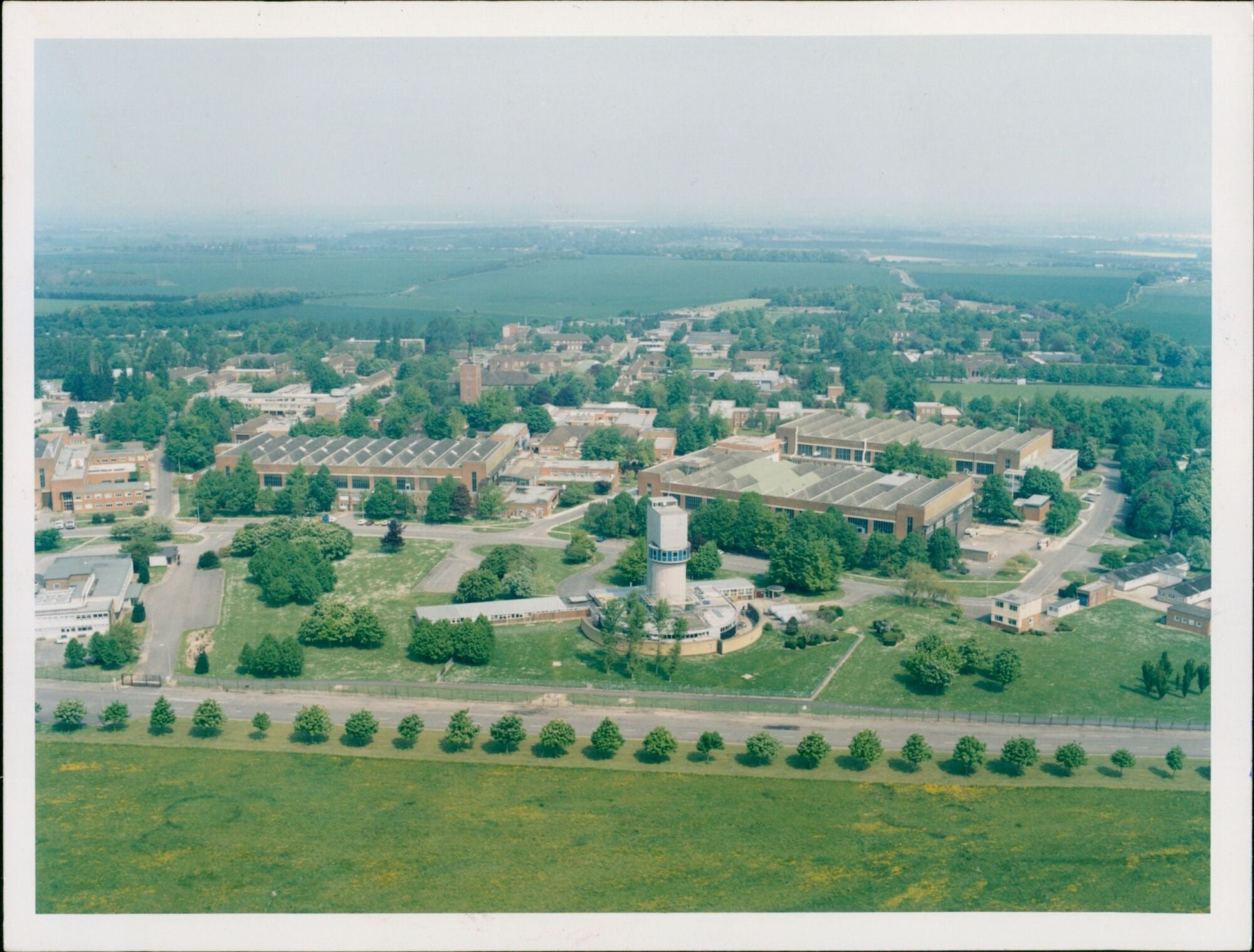 Scientists from the Harwell AEA Laboratory working with a computer in