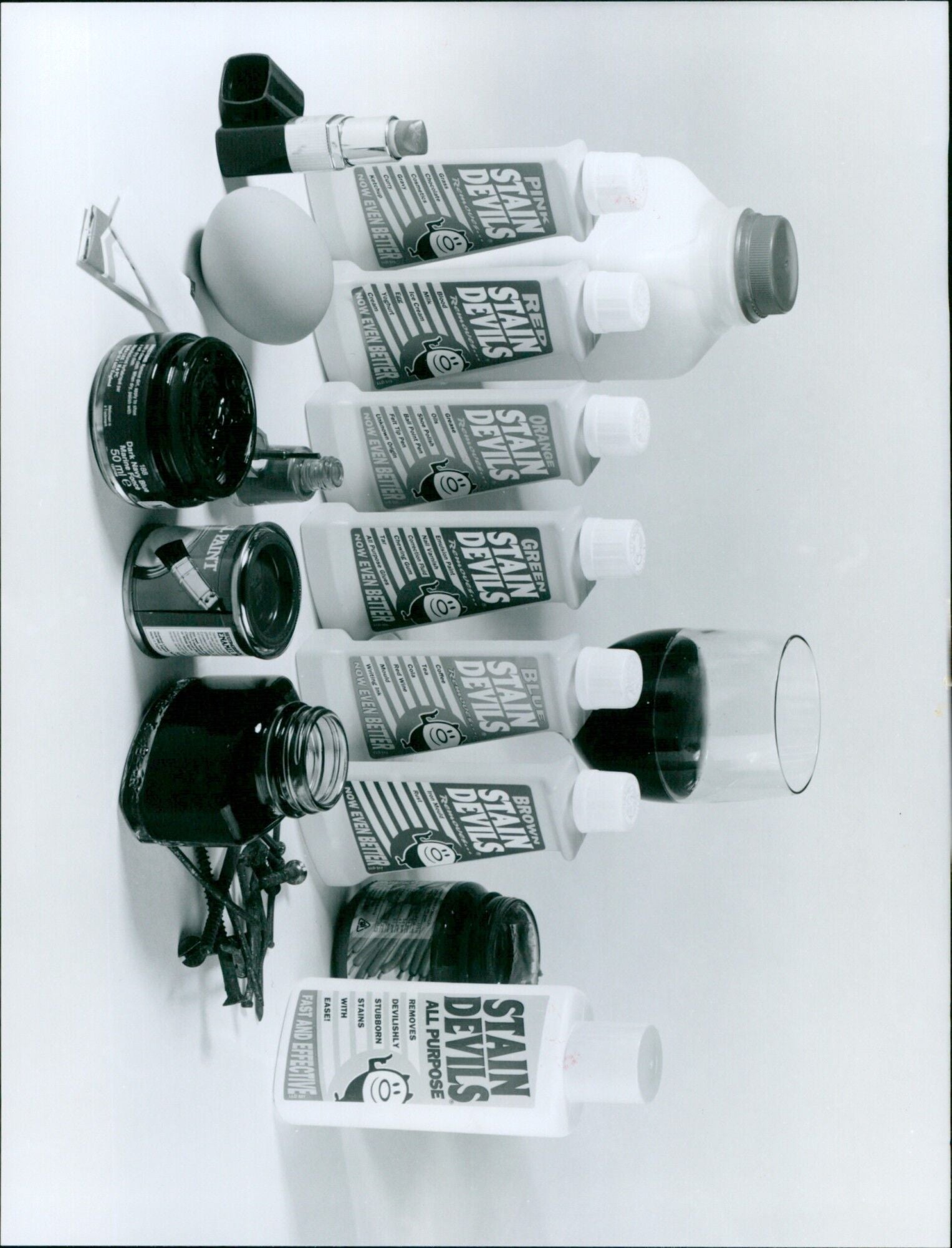 The Stain Devils product line offers a range of specialized cleaning s