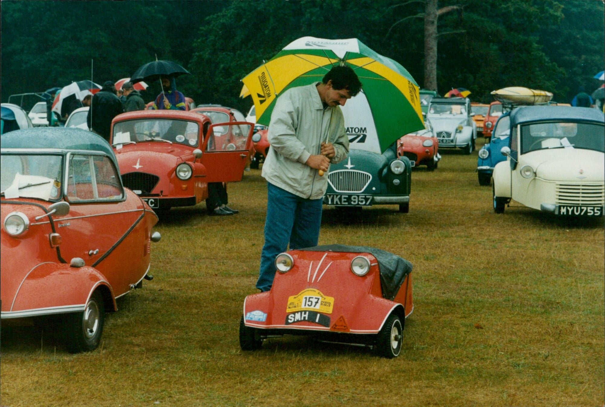 THE 21ST NATIONAL MICROCAR RALLY - Vintage Photograph