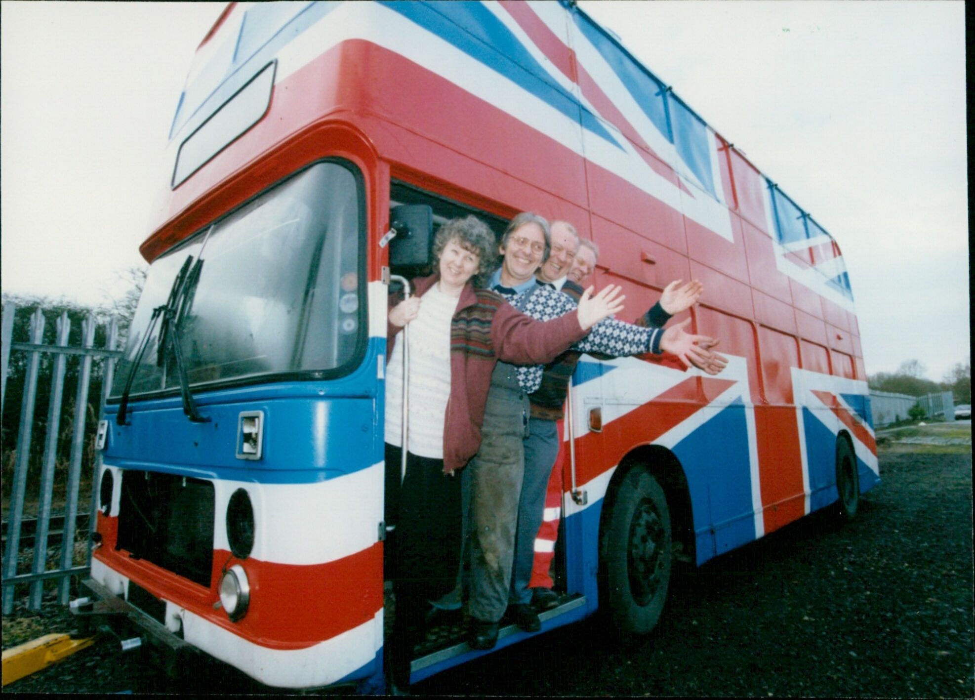 Spice Girls Bus - Vintage Photograph