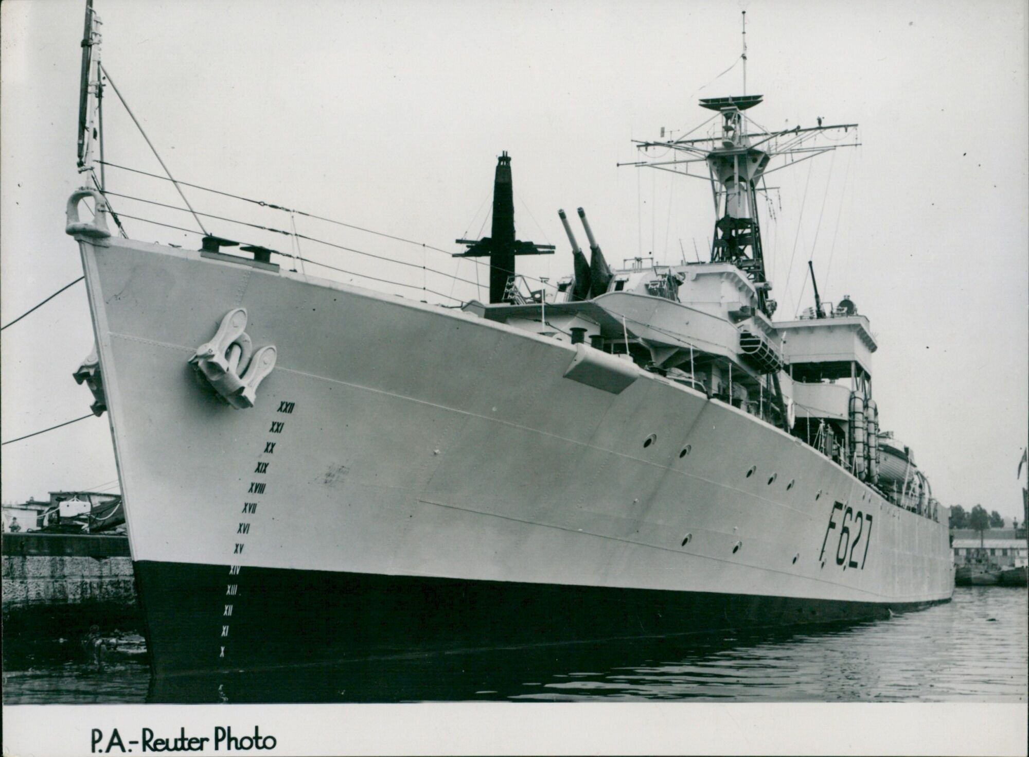 HMS Mounts Bay - Vintage Photograph