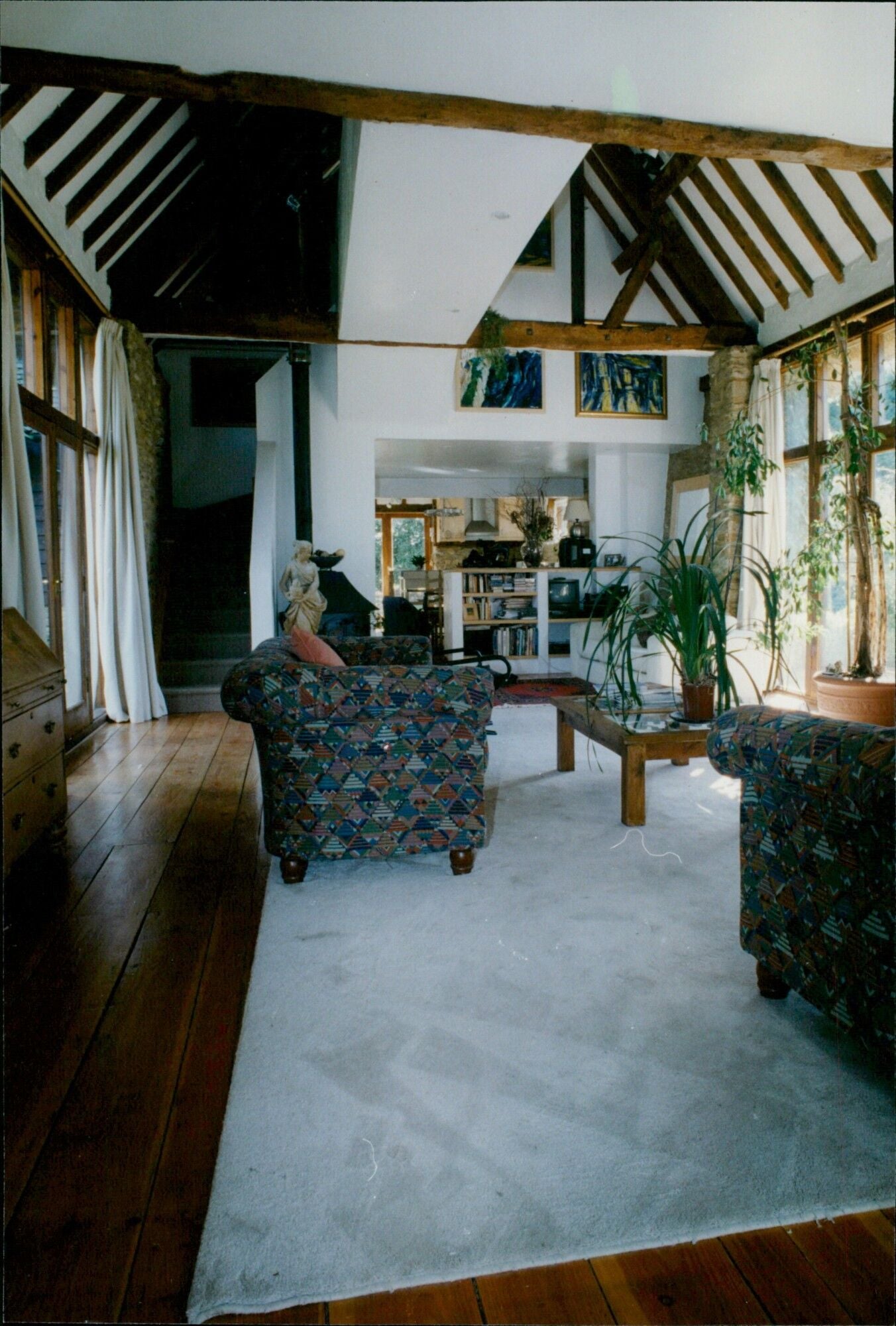 Netherton barn conversion up for sale. - Vintage Photograph