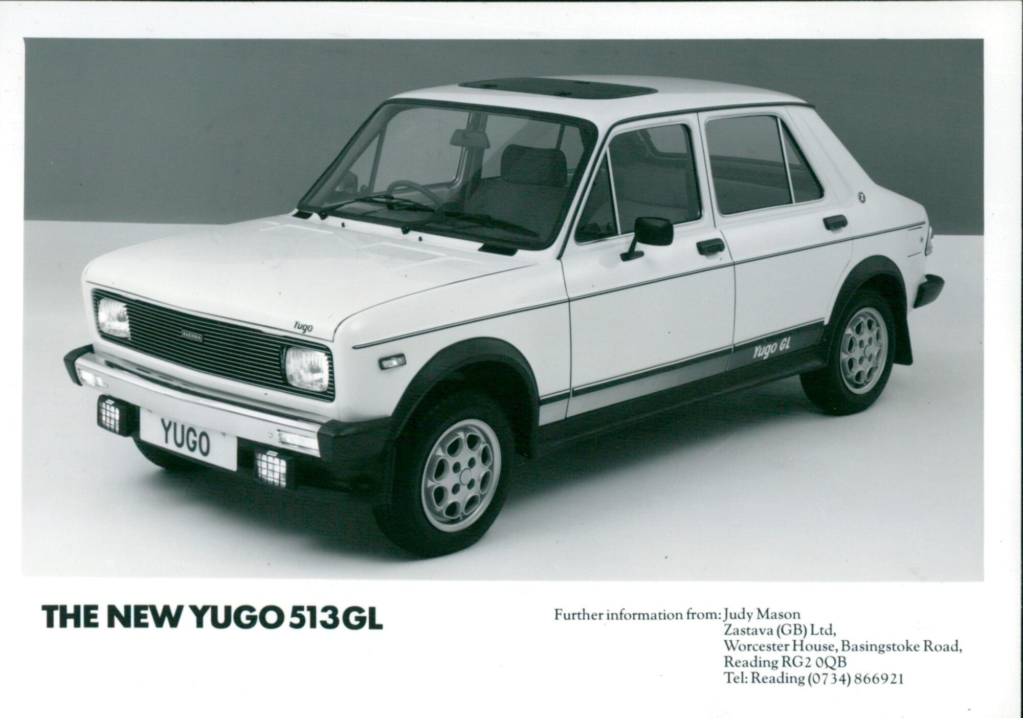Yugo 513 GL - Vintage Photograph