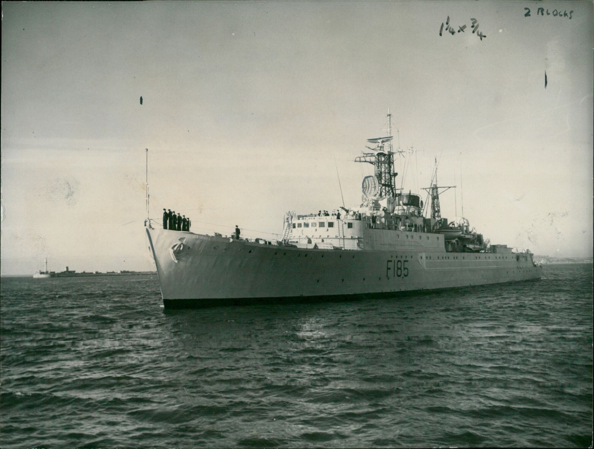 HMS Relentless - Vintage Photograph