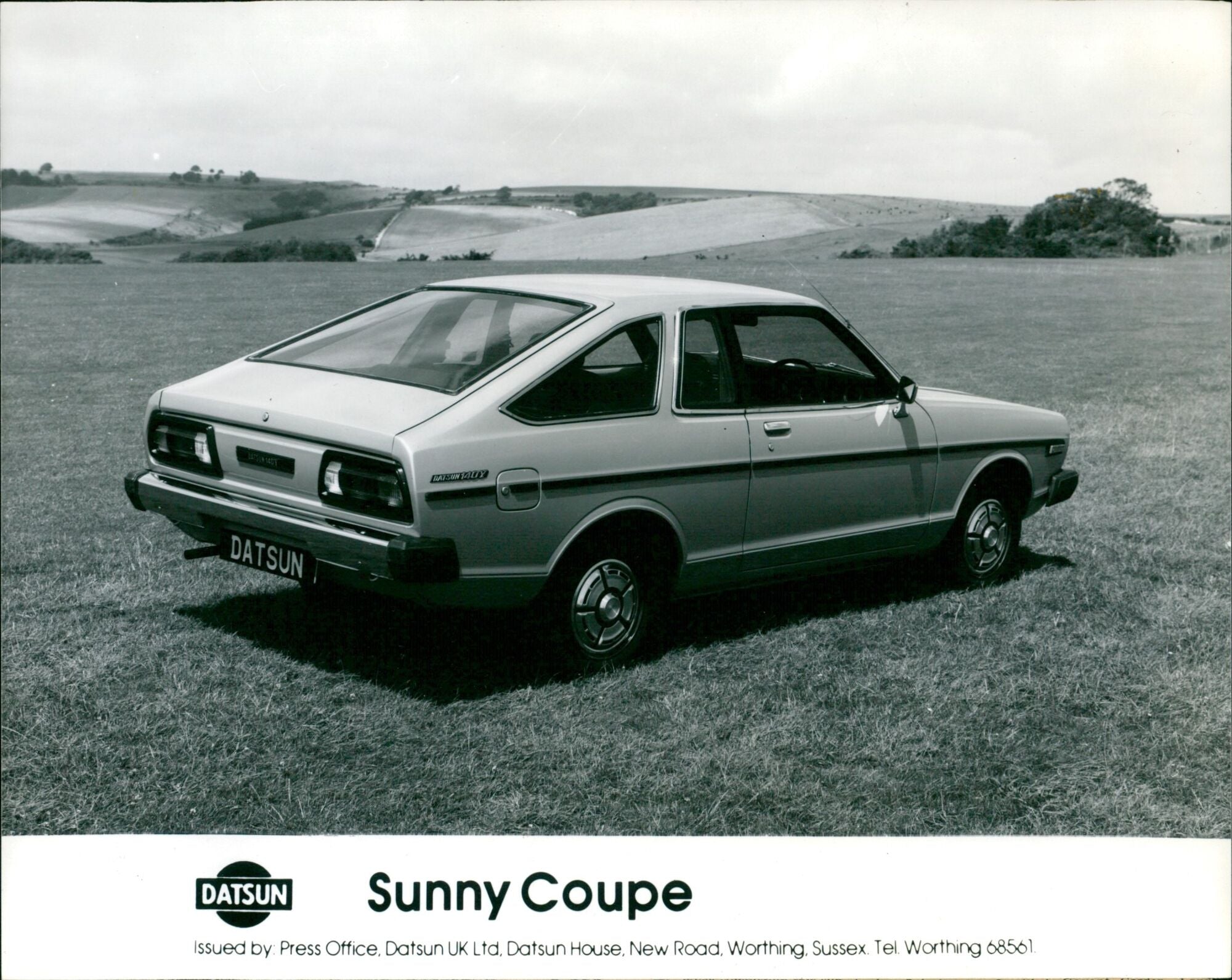 Motoring Car - Datsun - Vintage Photograph