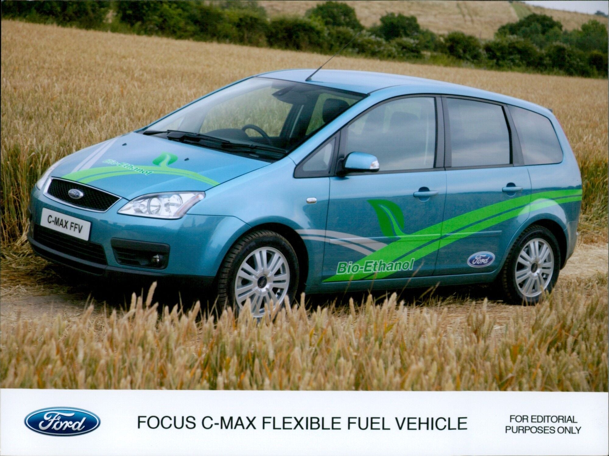 Ford unveils new Flexible Fuel Vehicle. - Vintage Photograph