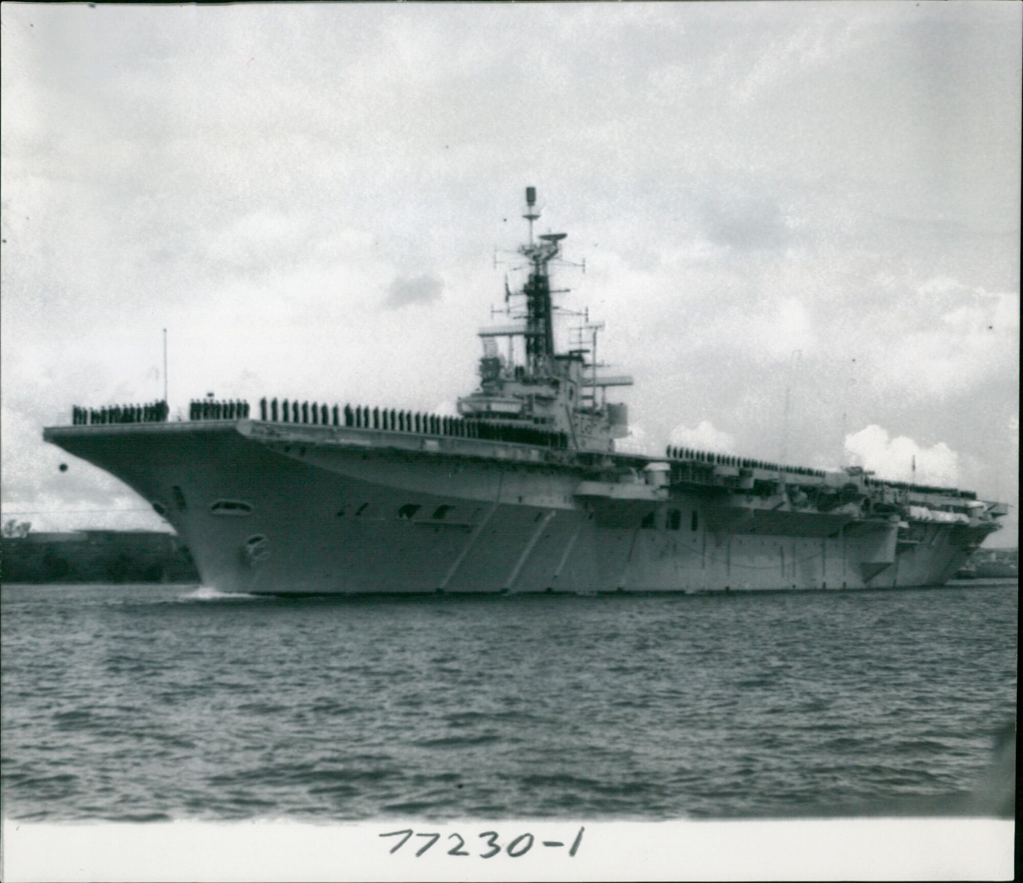 HMS Centaur - Vintage Photograph