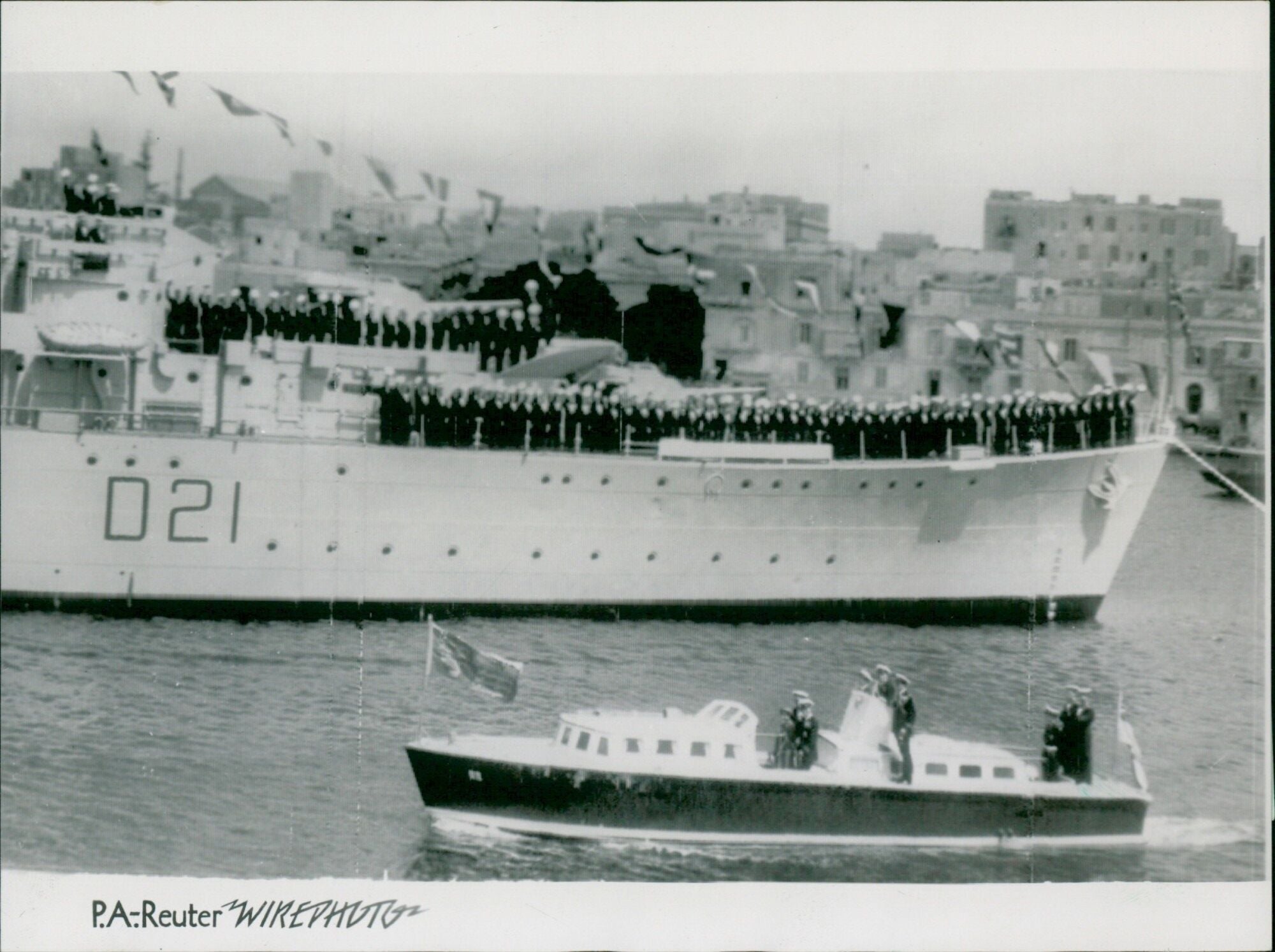 HMS Chivalrous - Vintage Photograph