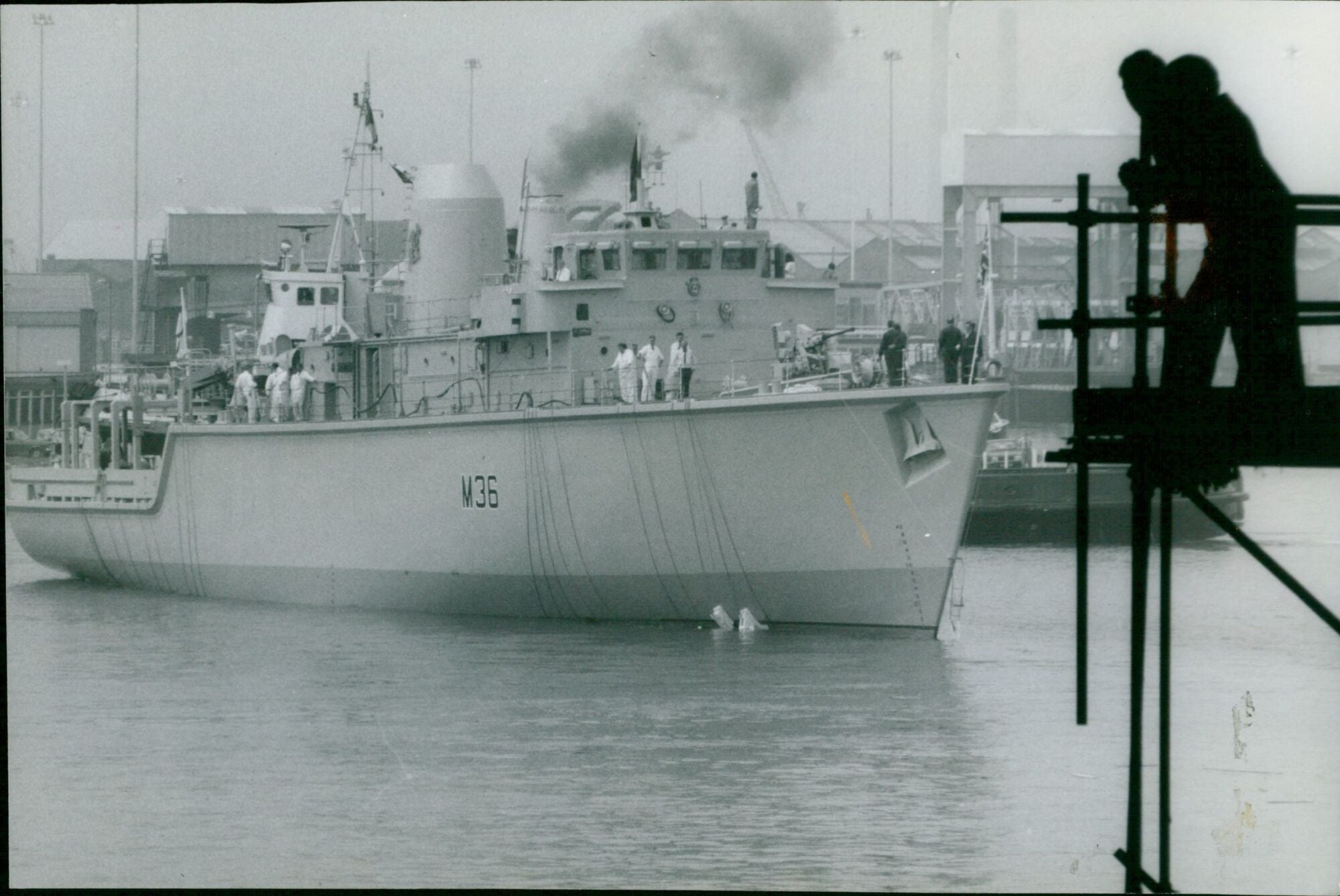 HMS Bicester - Vintage Photograph