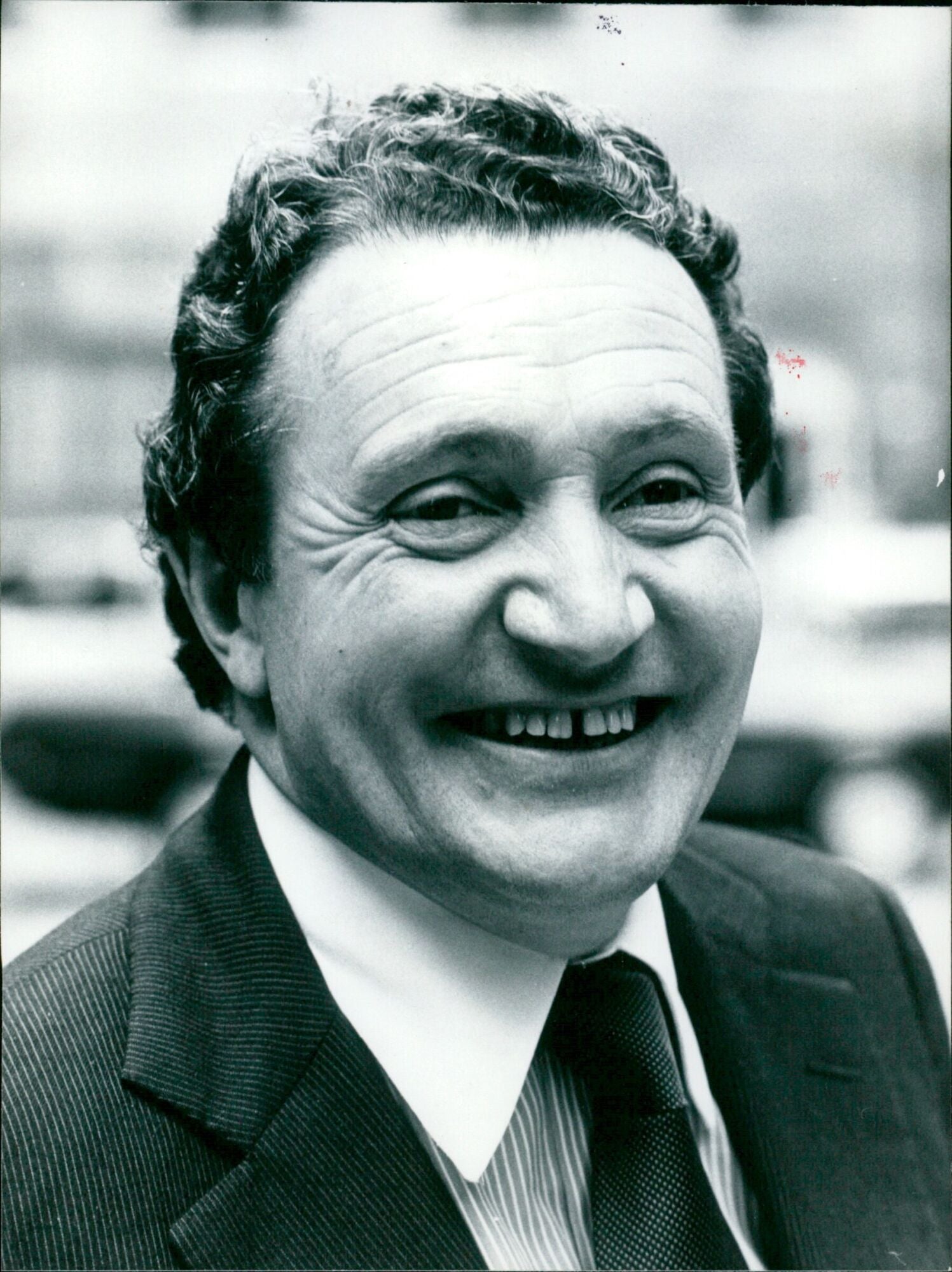 Paddy Hopkirk poses for a portrait in London, July 25, 1981. - Vintage