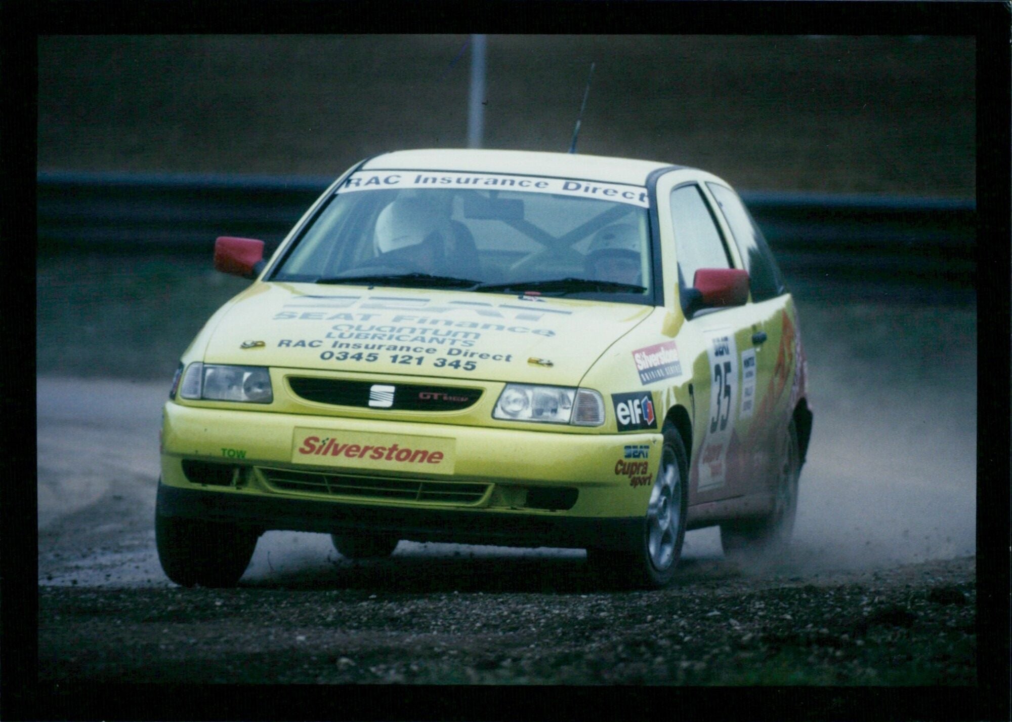 Racing driver - Andrea Hall - Vintage Photograph
