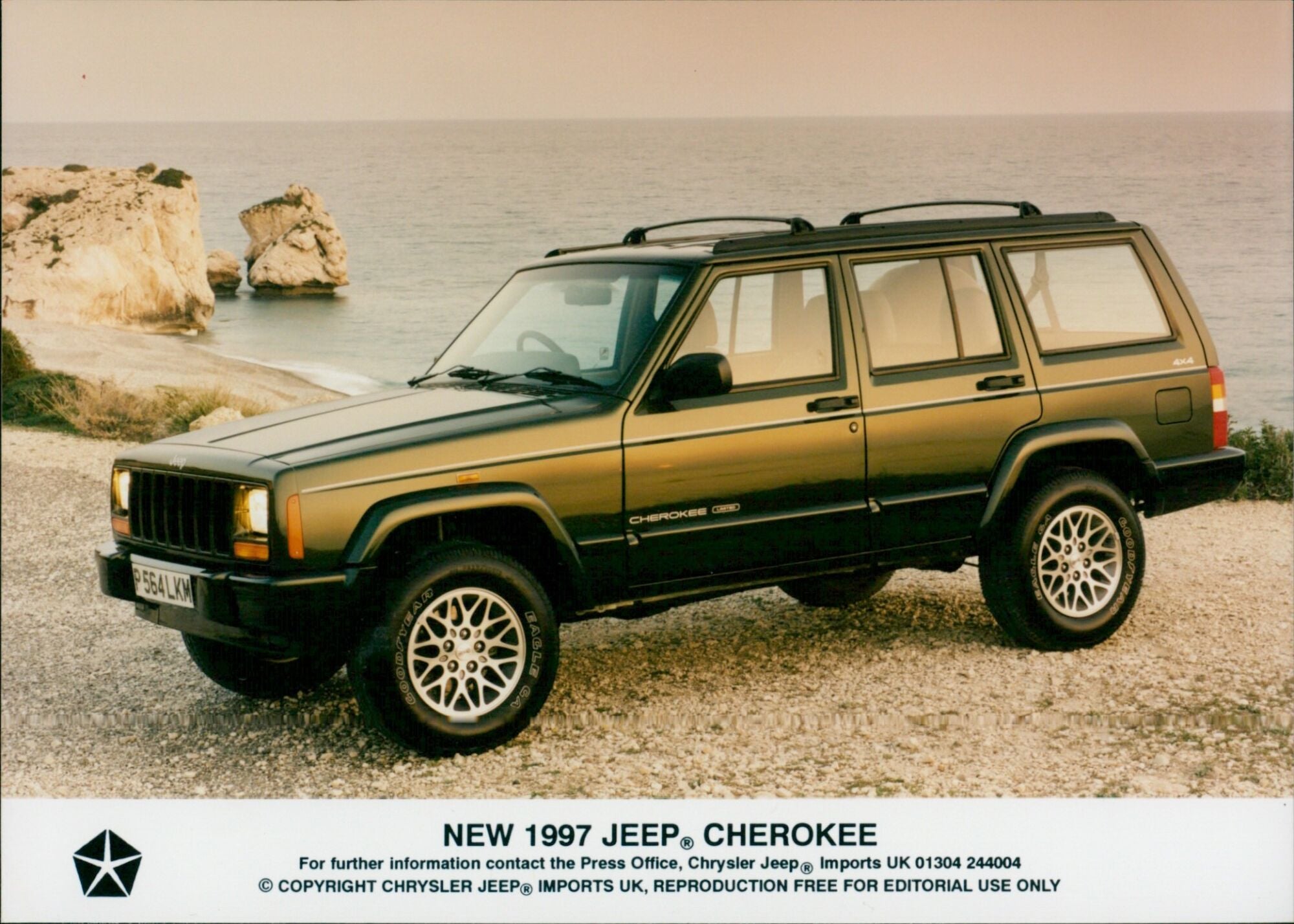 1997 Jeep Cherokee - Vintage Photograph