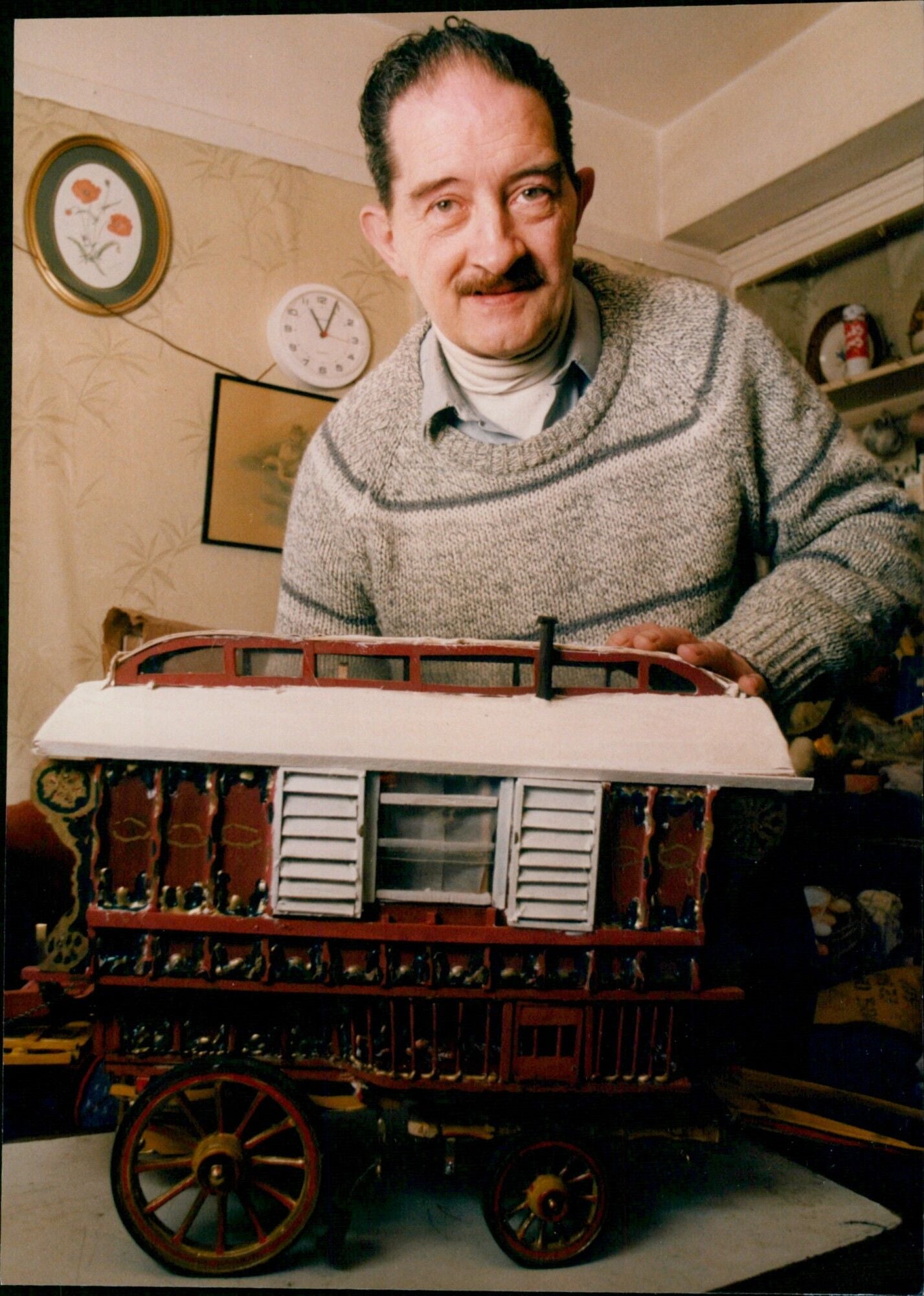 Nomo Max, a 54-year-old model, poses for a photoshoot in Angan, Morocc