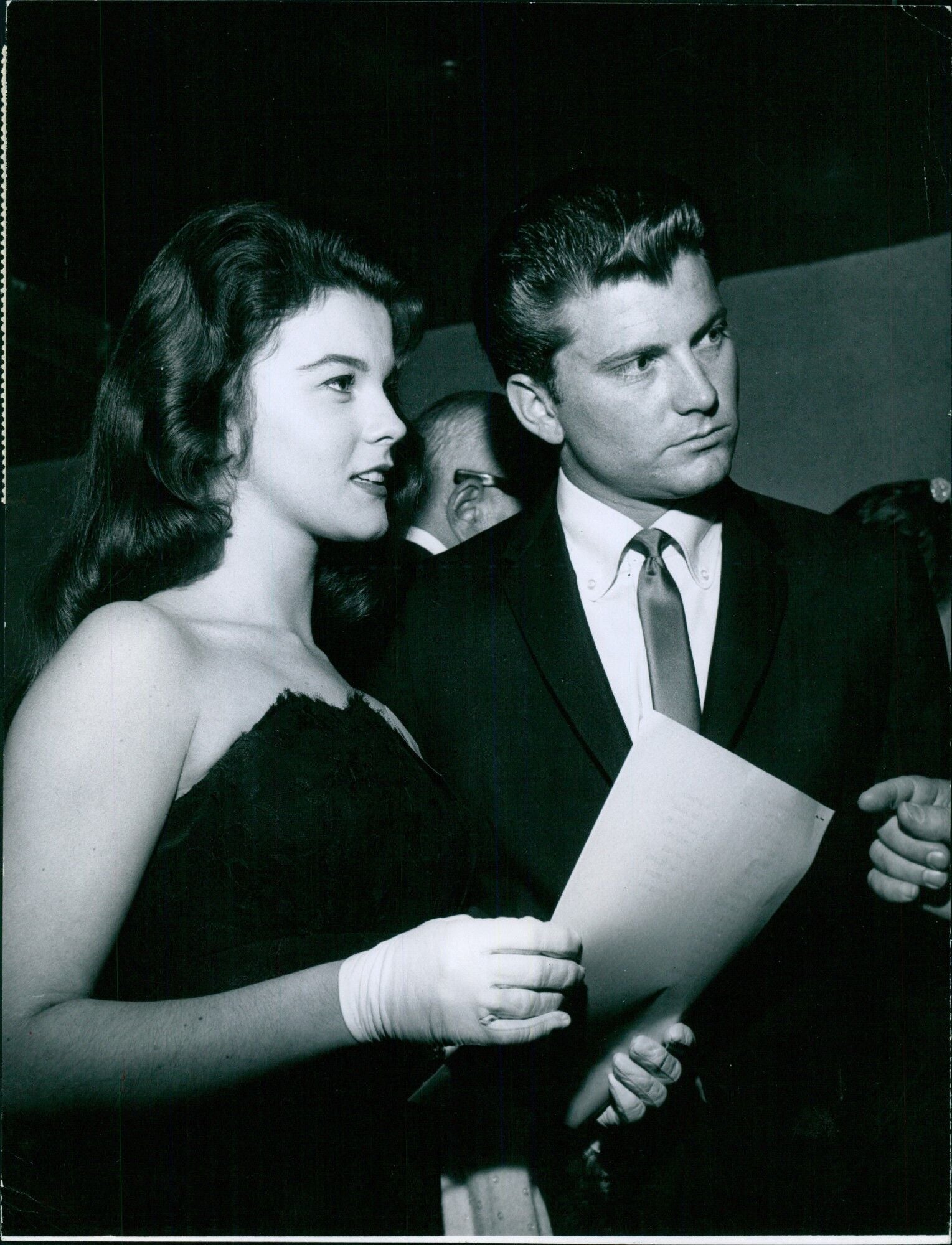 Actress Ann-Margret smiles as she poses for a photoshoot in 1962. - Vi