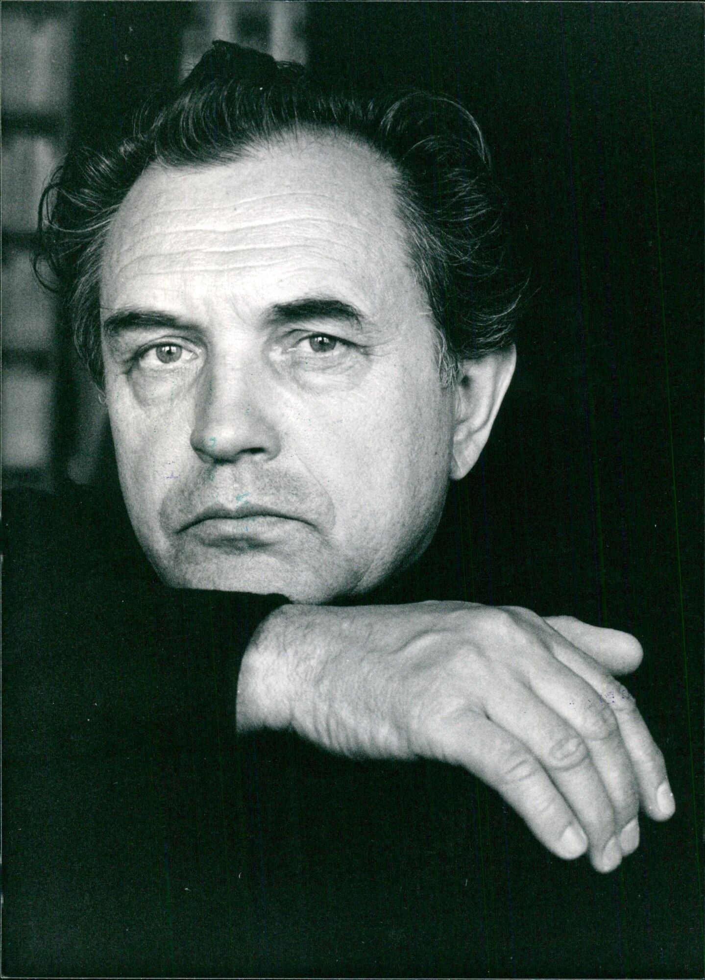 Alexander Zinoviev, the Russian-born Soviet writer and philosopher, po