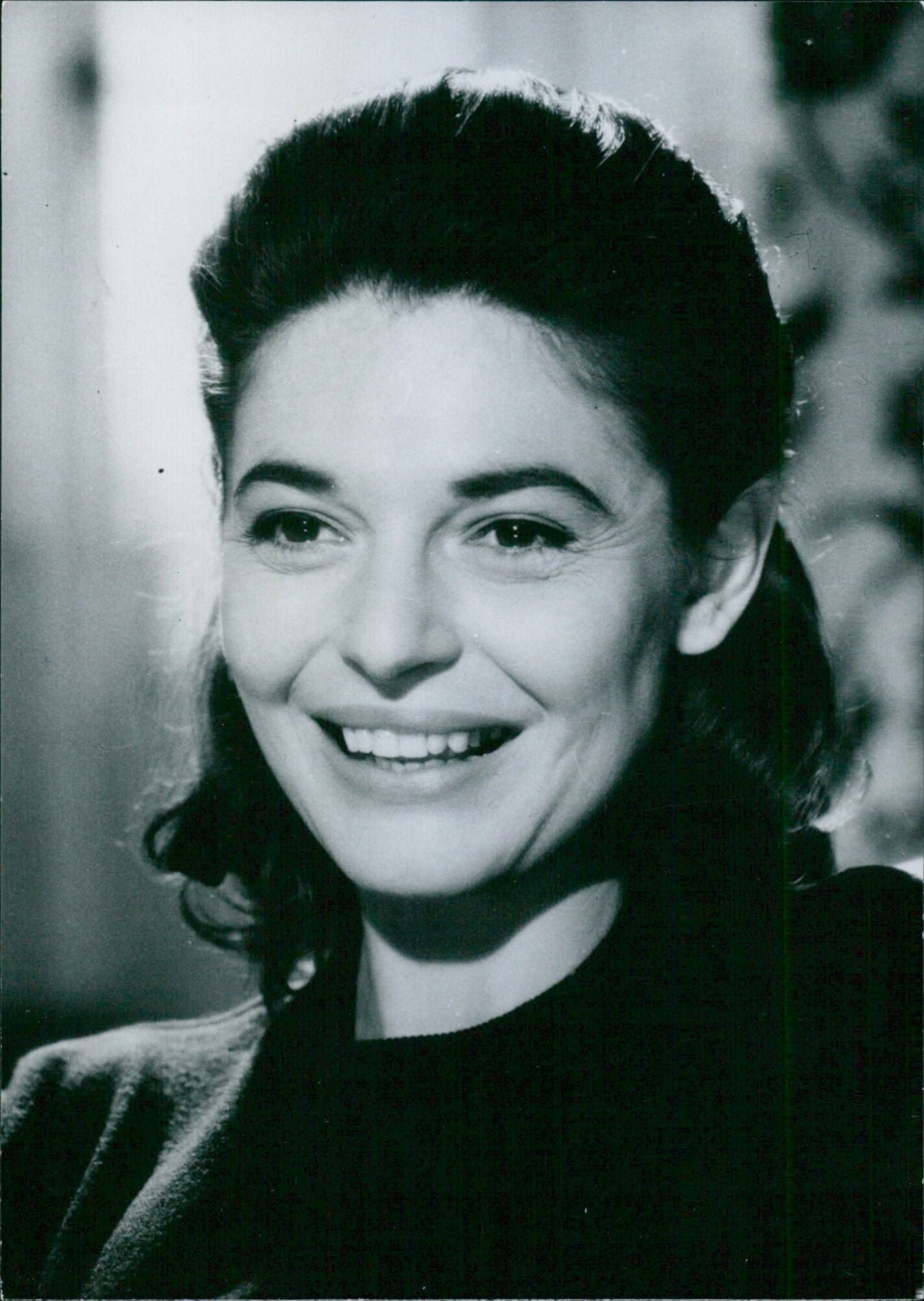 Ann Bancroft, American actress and two-time award winner, poses for a