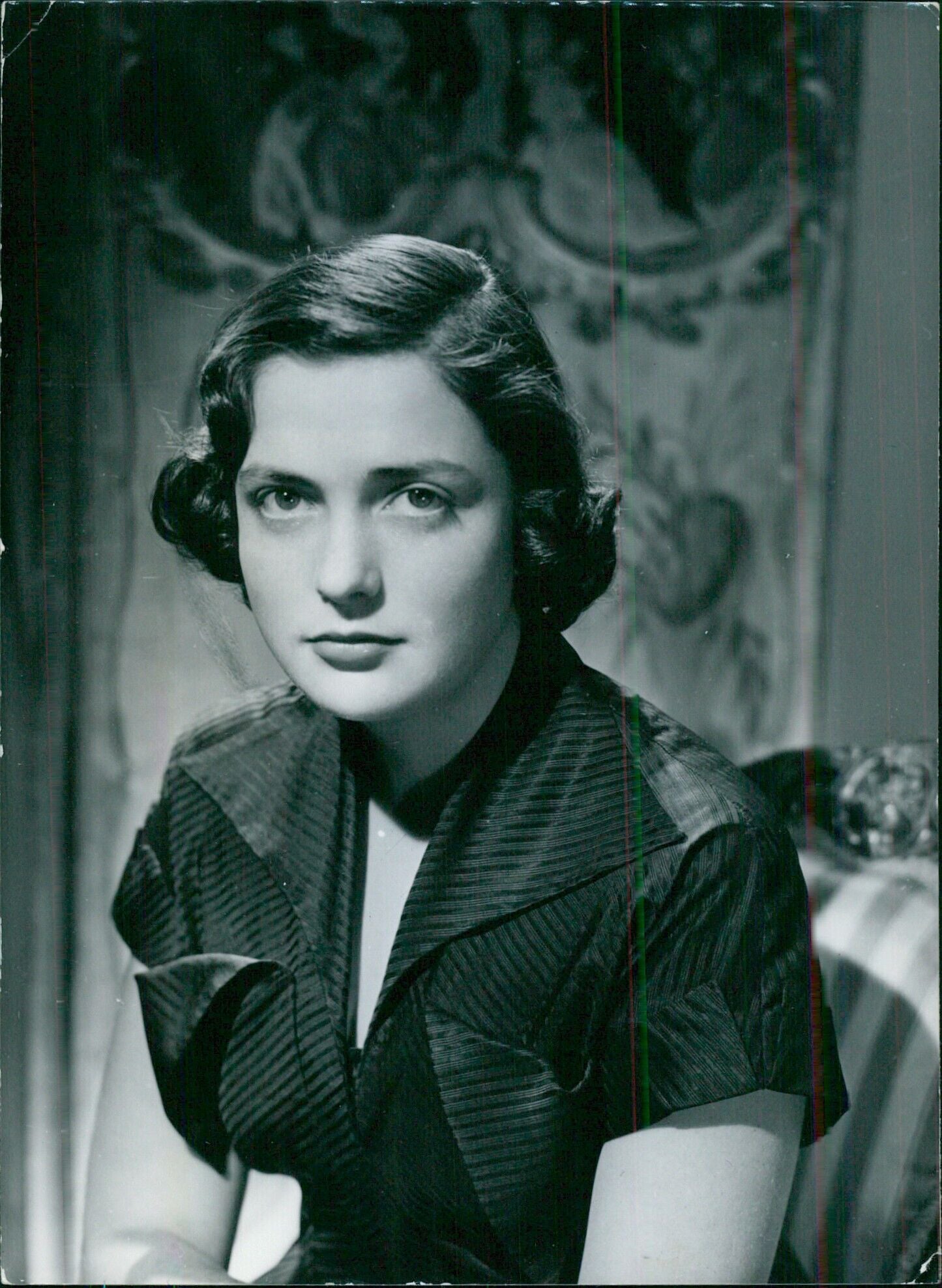 The Hon. Mary Roche, elder daughter of Lord and Lady Fermoy, poses for